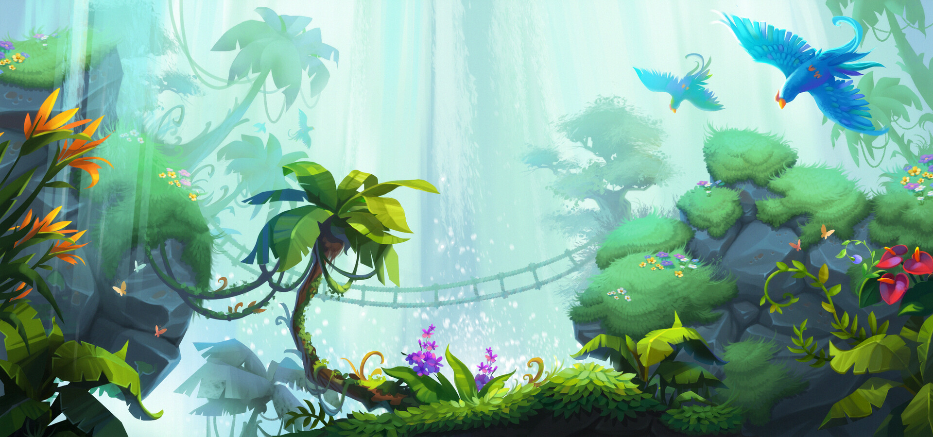 ArtStation - Beautiful tropics of Taonga island