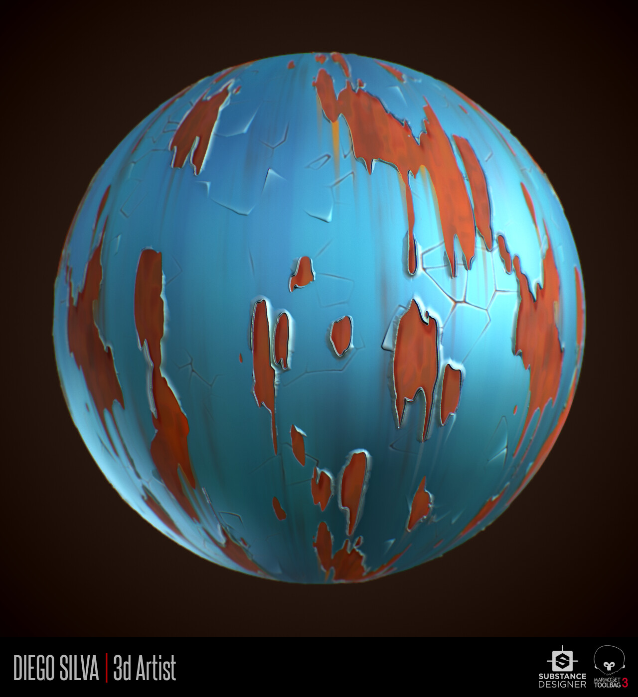 Diego Silva - Stylized rusty metal