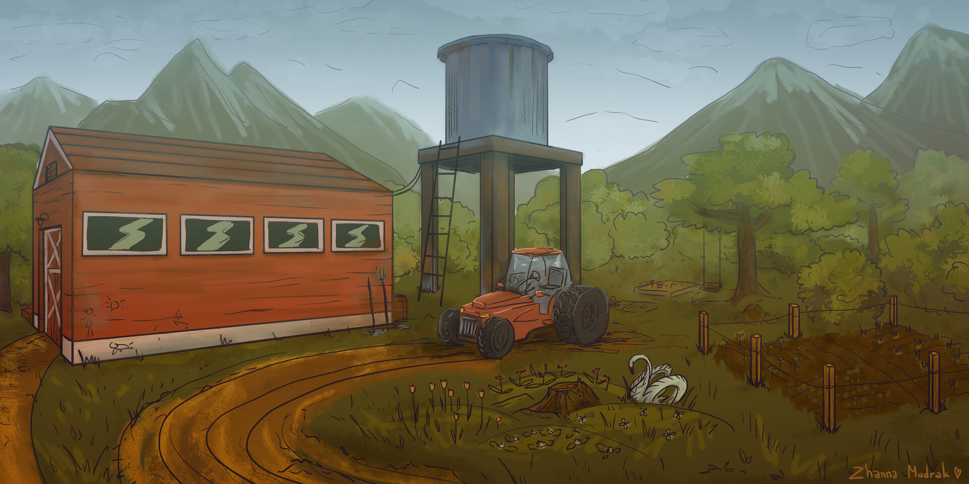 ArtStation - Apocalyptic Farm