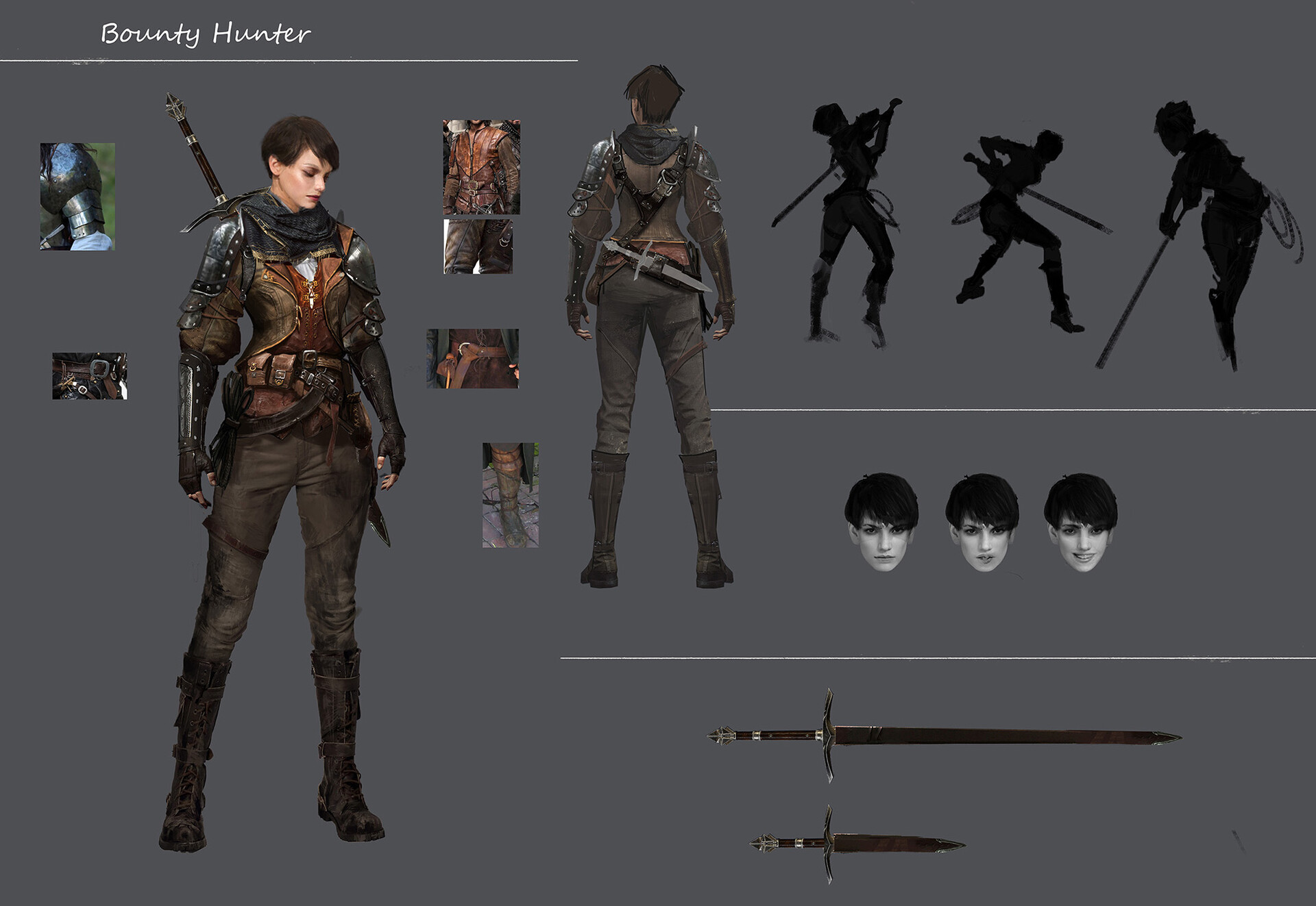 ArtStation - Bounty hunter of the middle ages