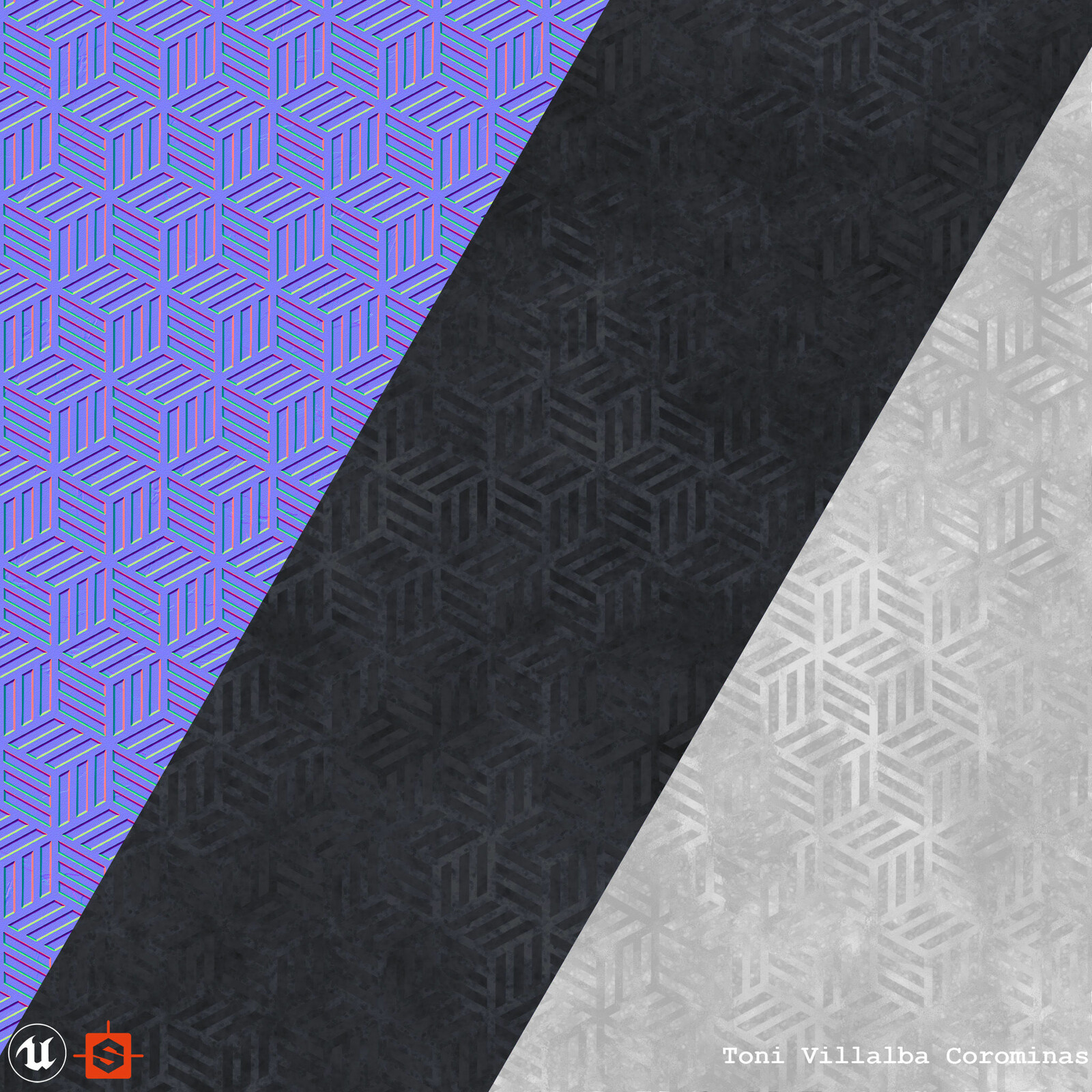 Toni Villalba Corominas - Materials created in Substance Designer for ...