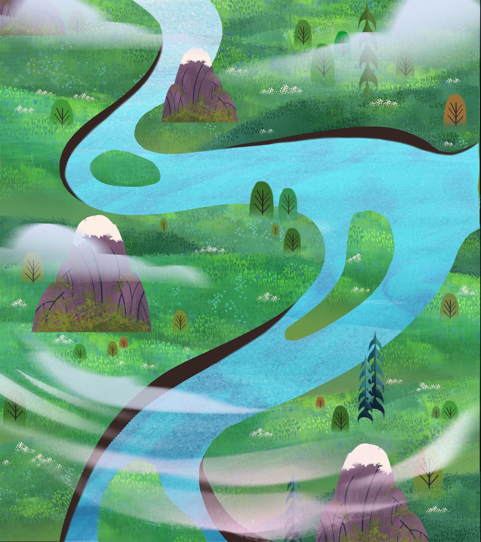 ArtStation - Backgrounds for 2D animation