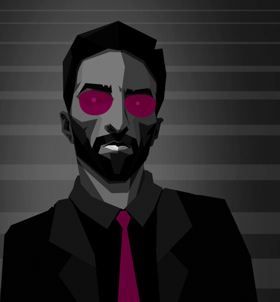 Cristian Florescu - Self portrait and colour experimentation