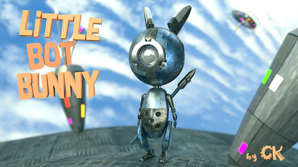 ArtStation - Little bot bunny