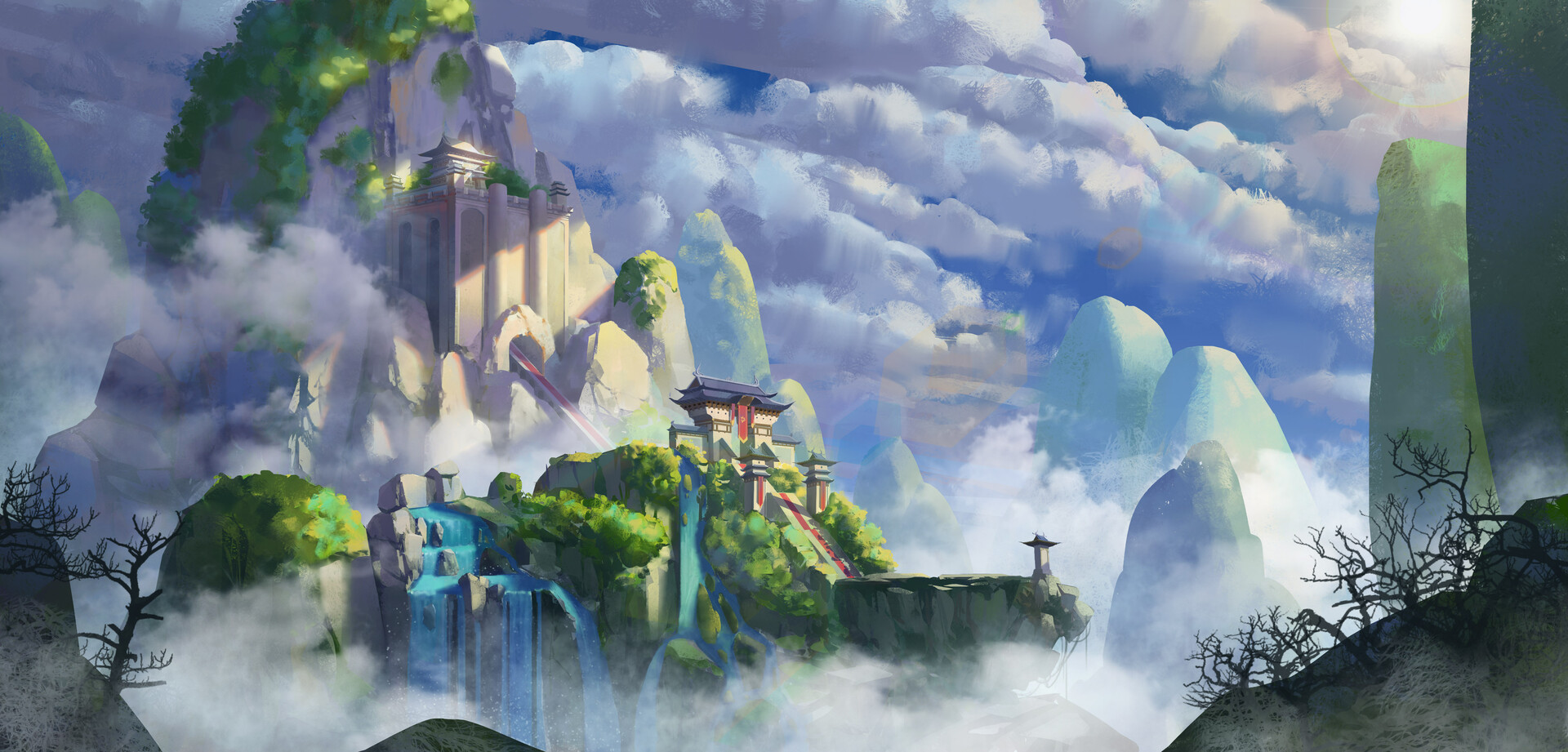 ArtStation - Doumi temple