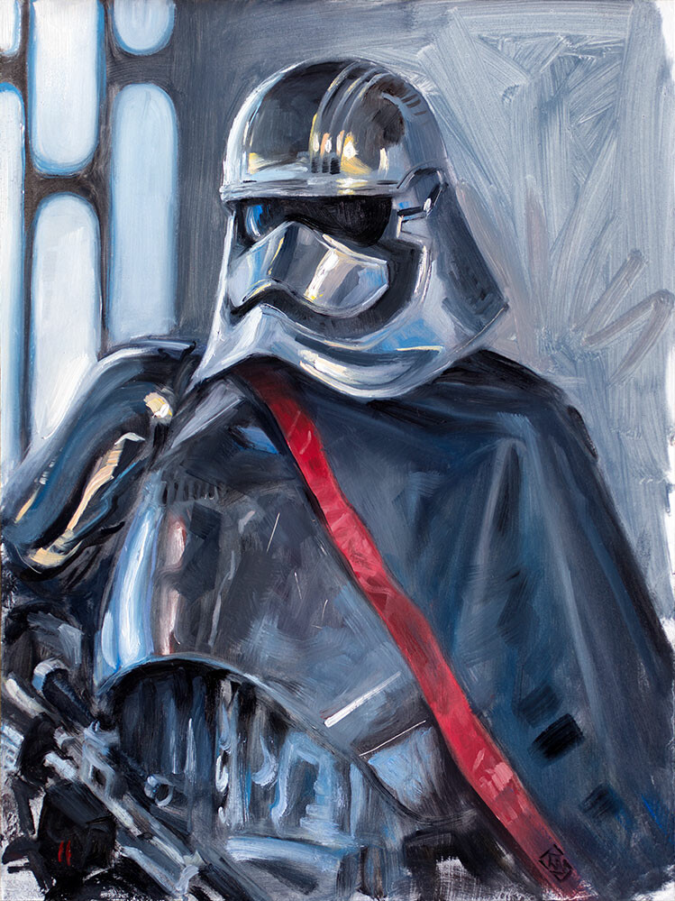 ArtStation - Captain Phasma - Steel Phasma cosplay workshop, Aaron Miller