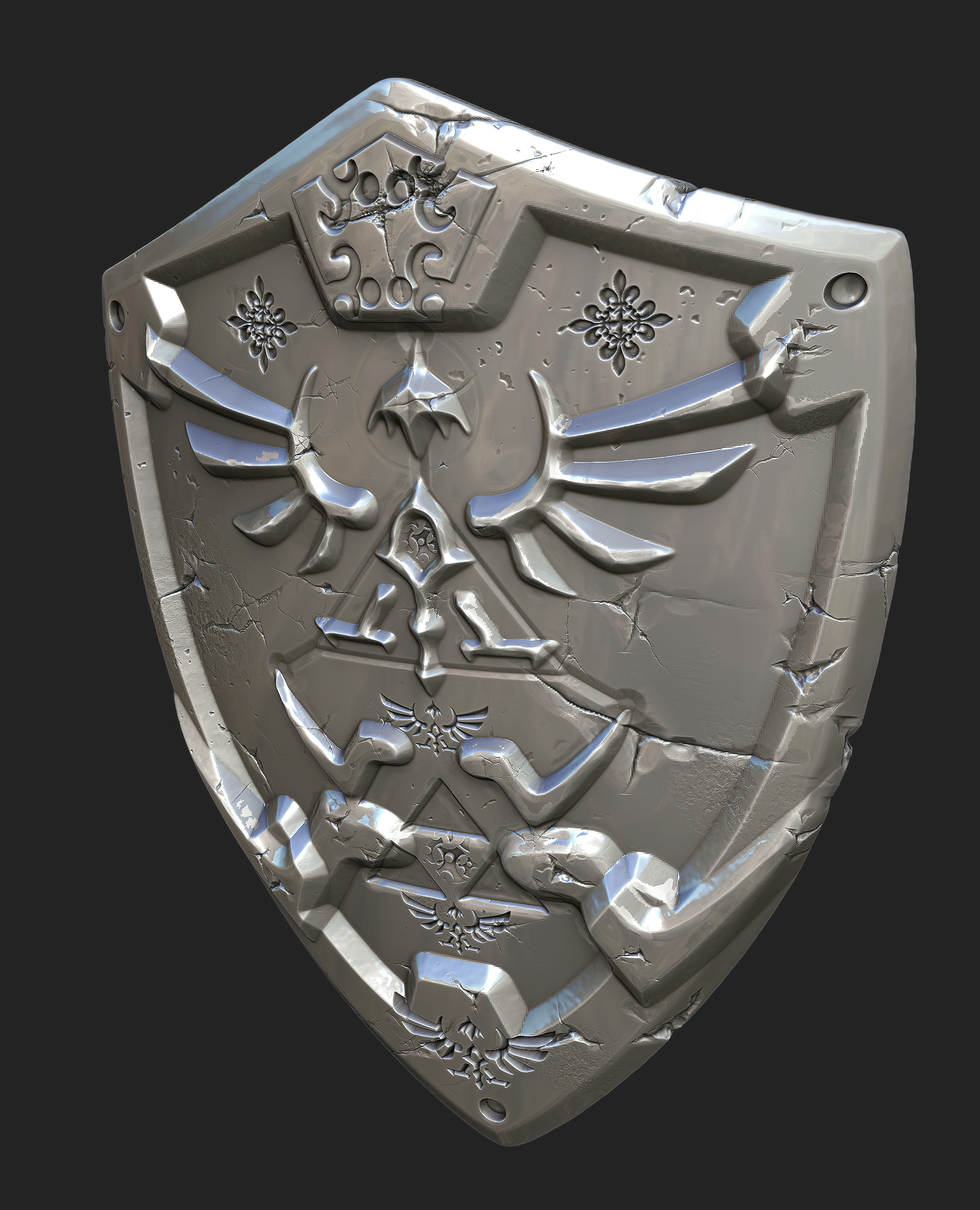 Alexandre Martin MGSTUDIO - Wip Shield Zbrush