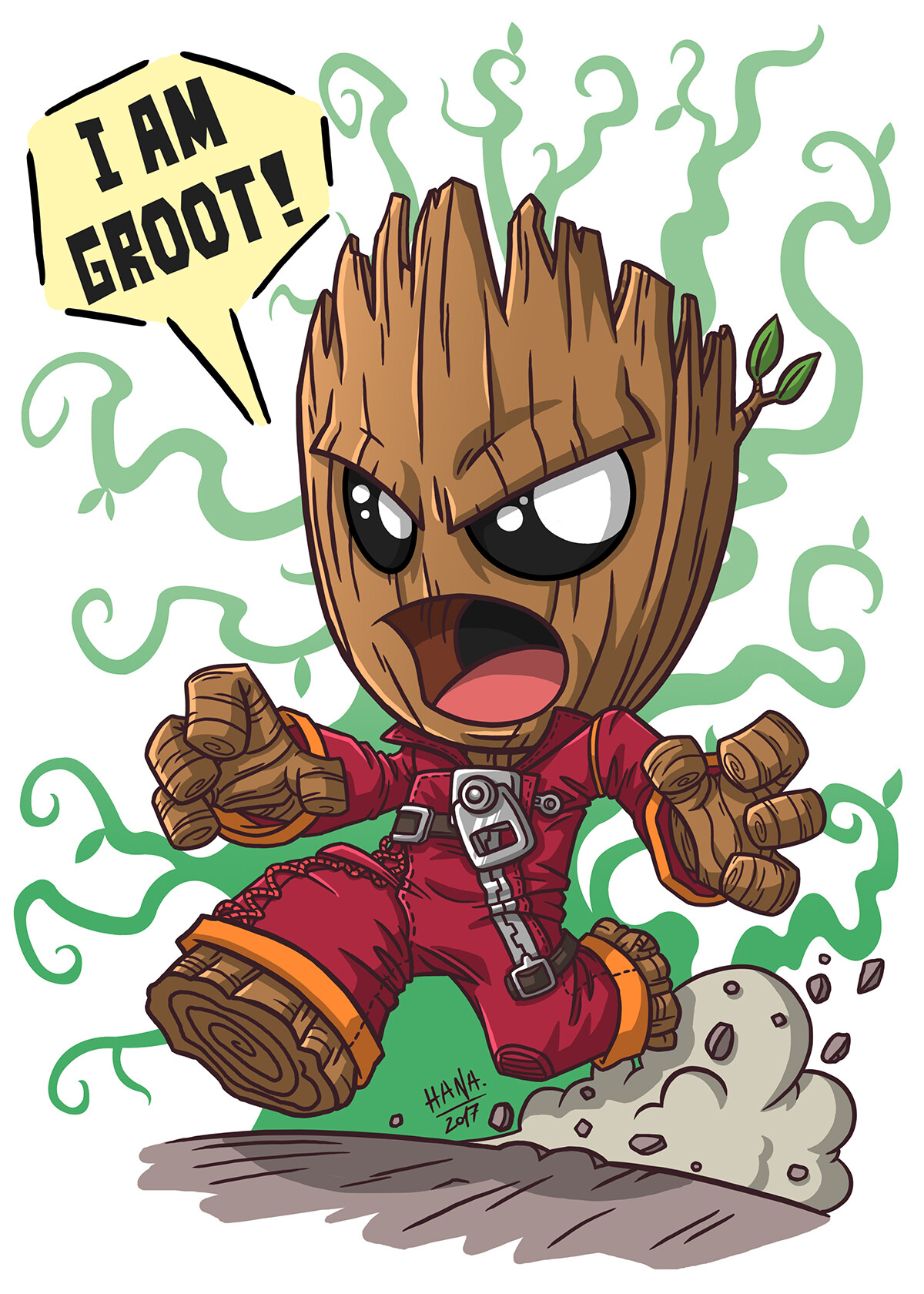 ArtStation - Angry Groot