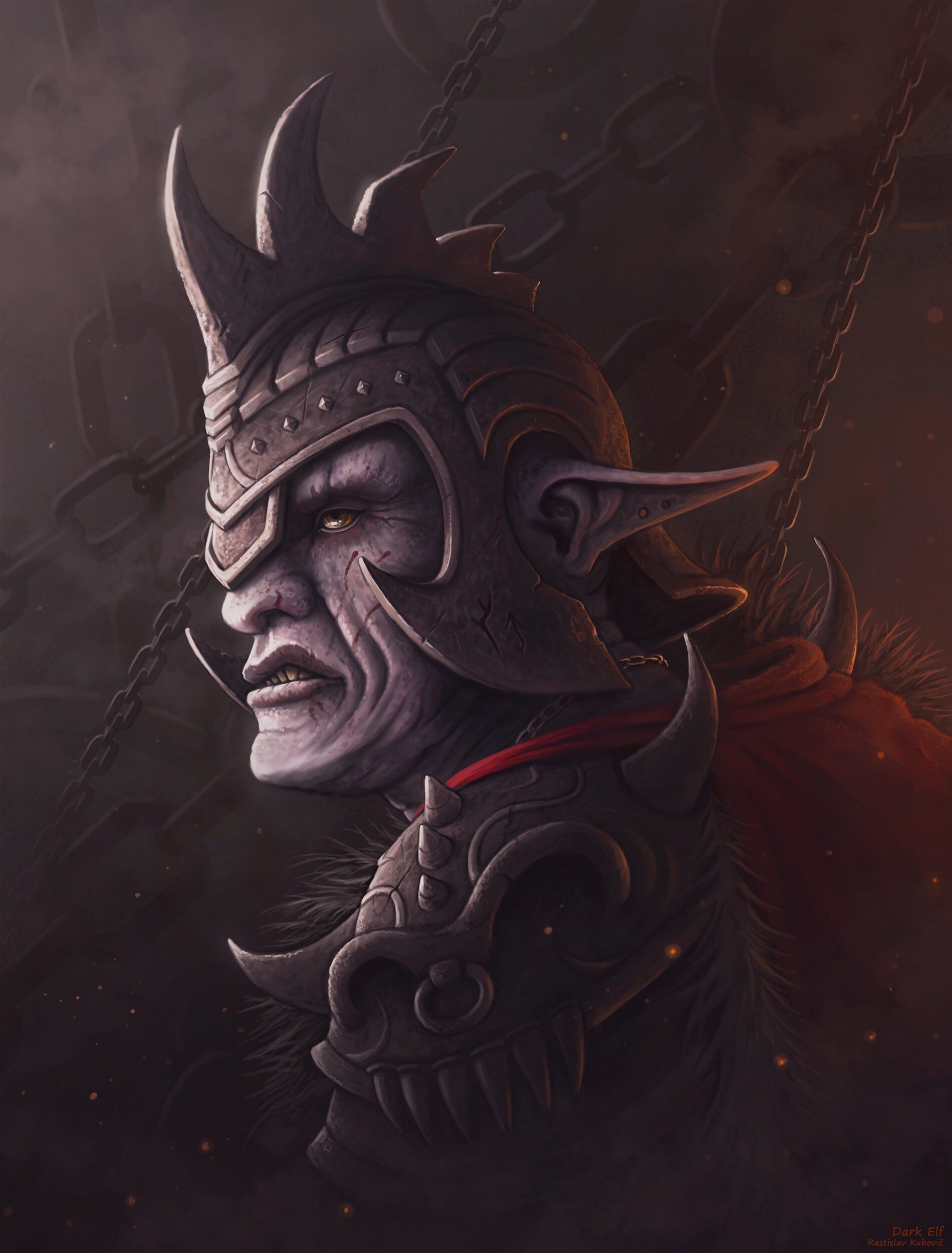 ArtStation - Dark Elf