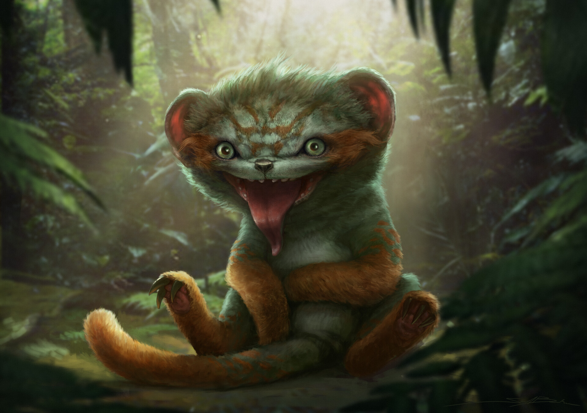 ArtStation - Lil Jungle Creature
