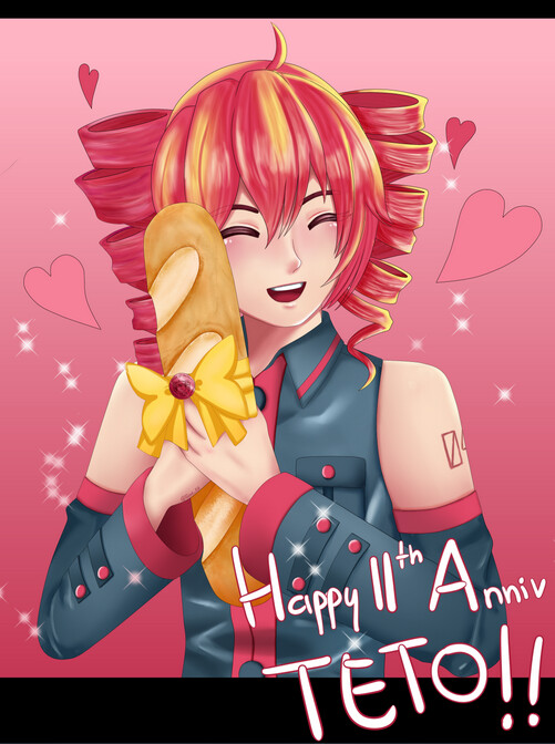 ArtStation - Kasane teto 11th Anniv!!