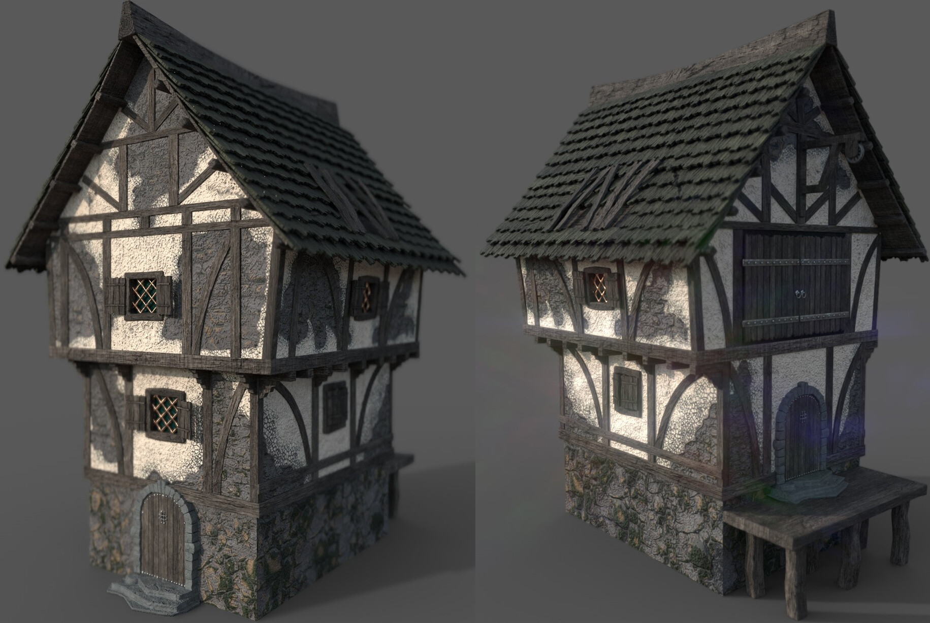 ArtStation - Village House