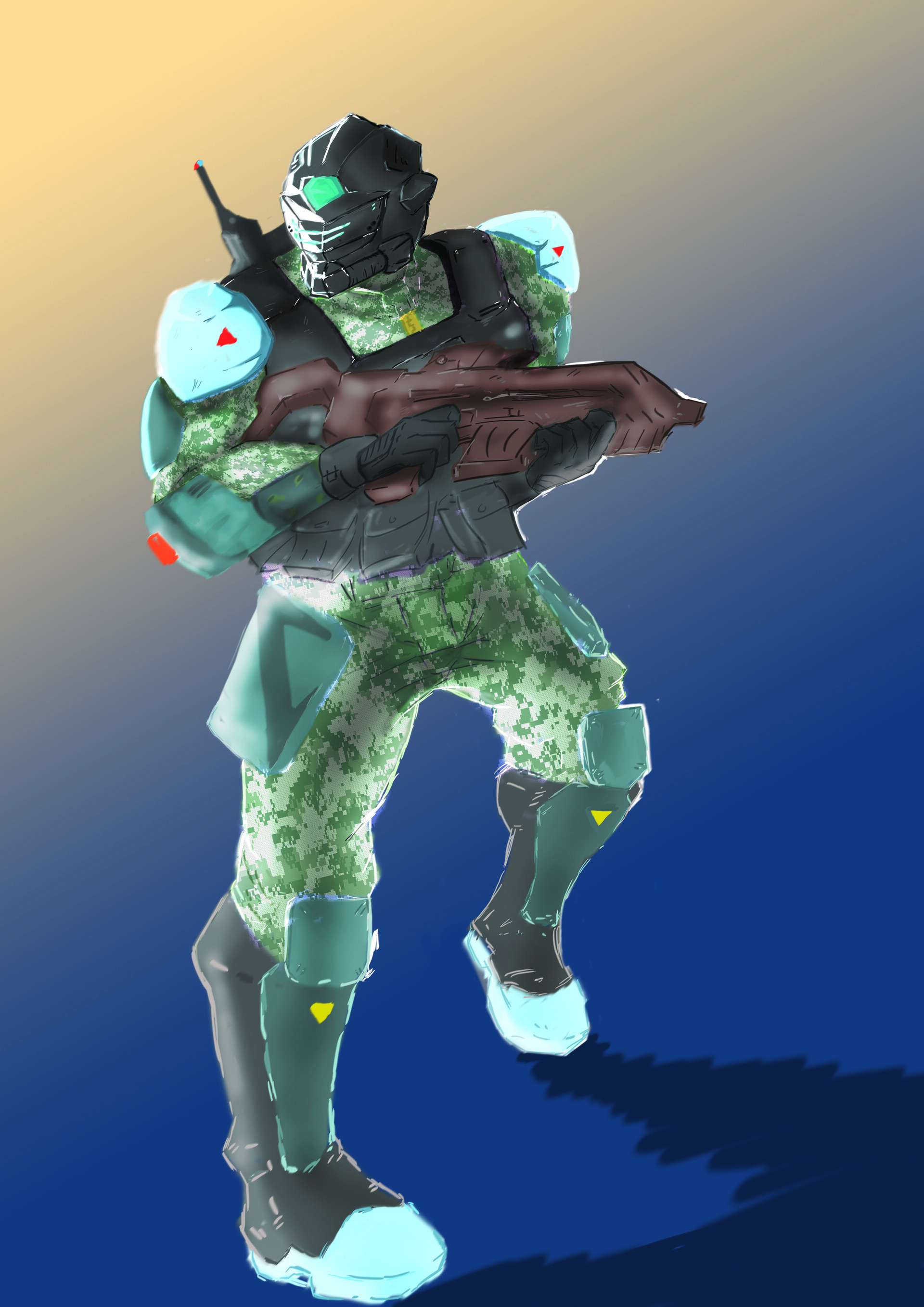 ArtStation - future soldier