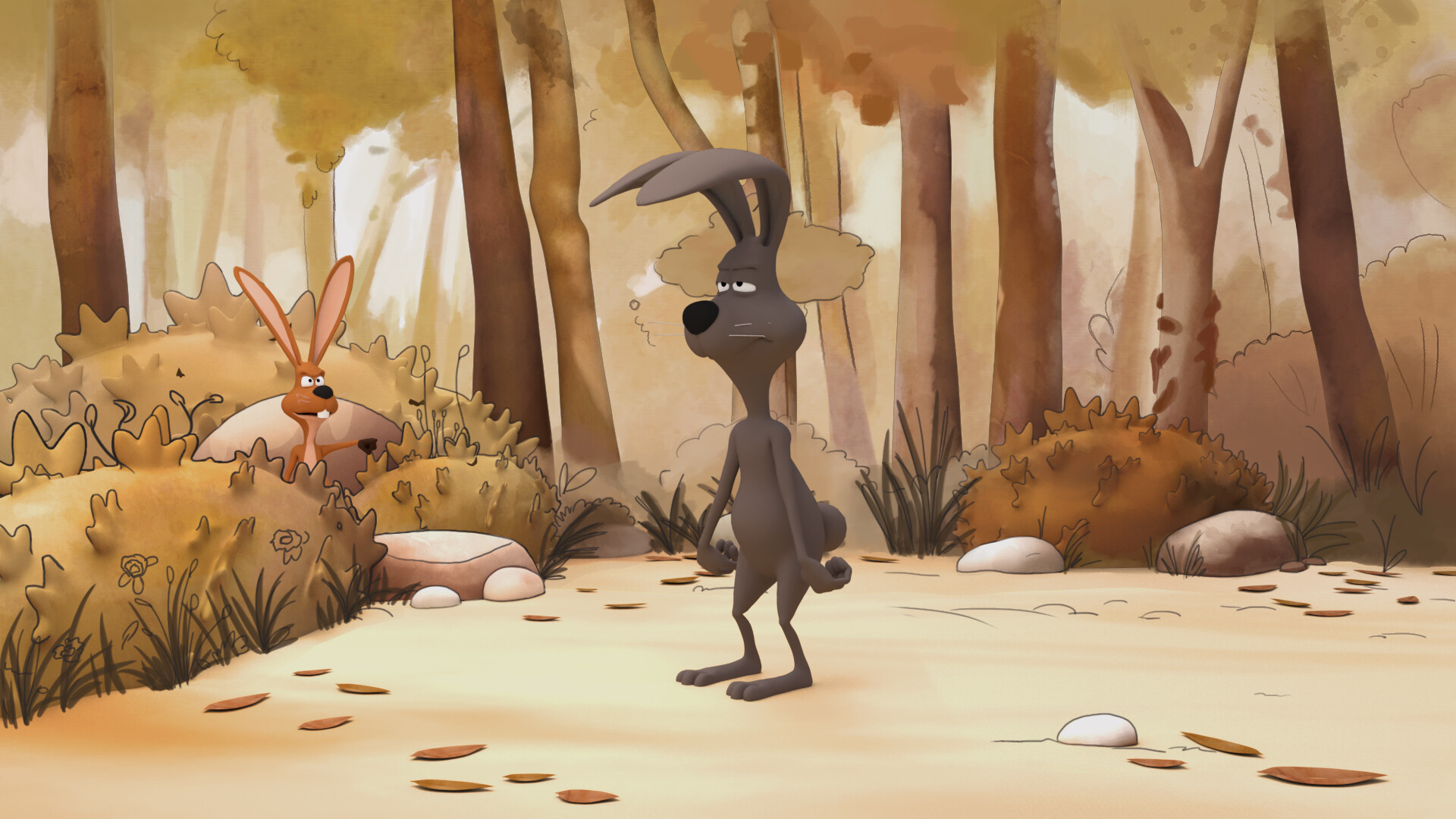 ArtStation - Reproduction animated movie 2D 3D