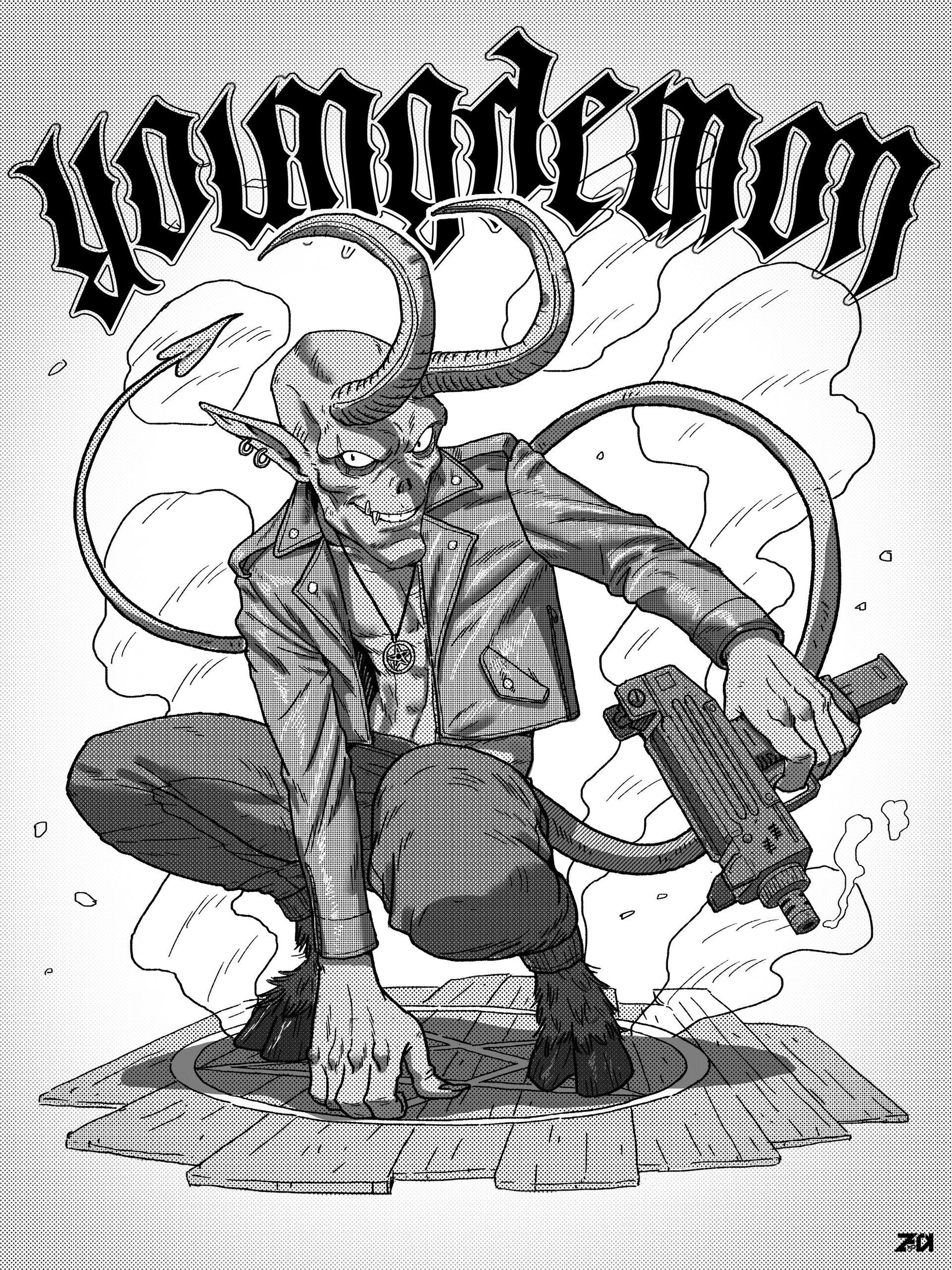 ArtStation - young demon