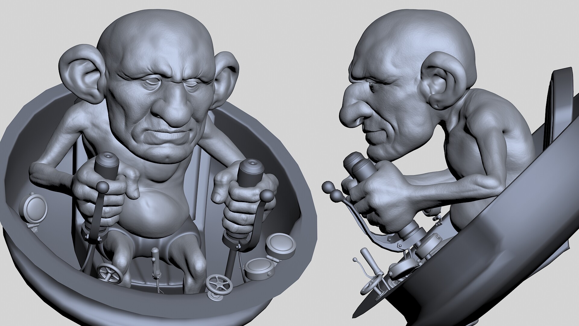 Juliano Souza - The Homunculus 3D