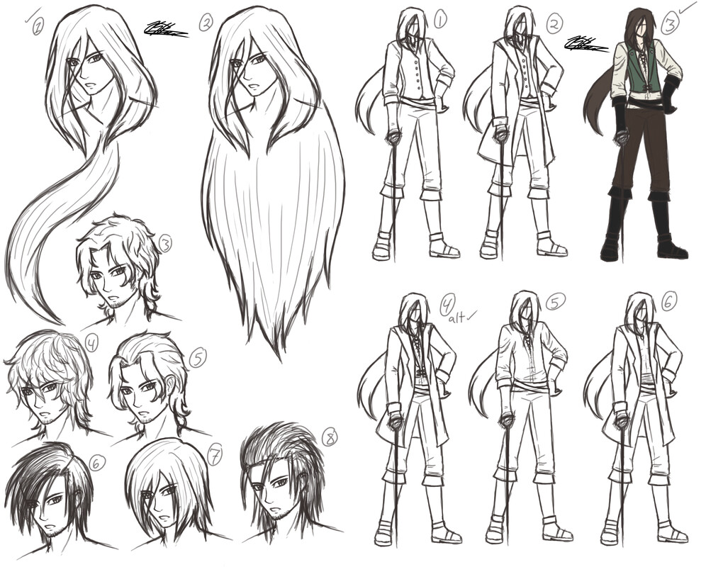 ArtStation - Concept Art Sheets