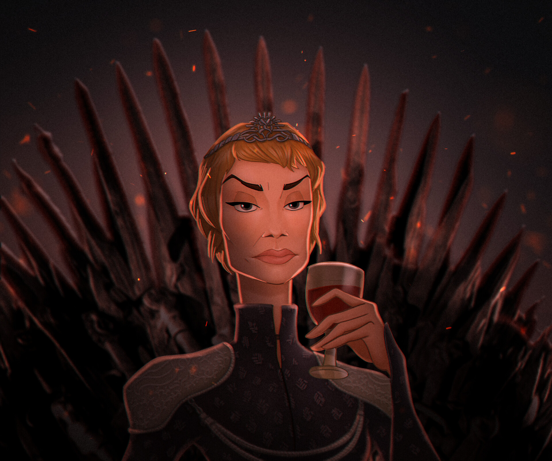 Cersei by Valentina Contini : r/ImaginaryWesteros