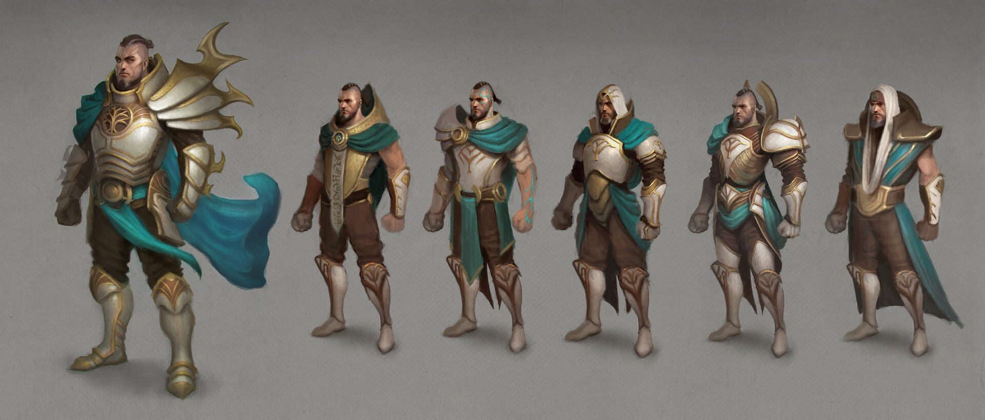 Artur Salzberg - Bladebound - character concept art dump