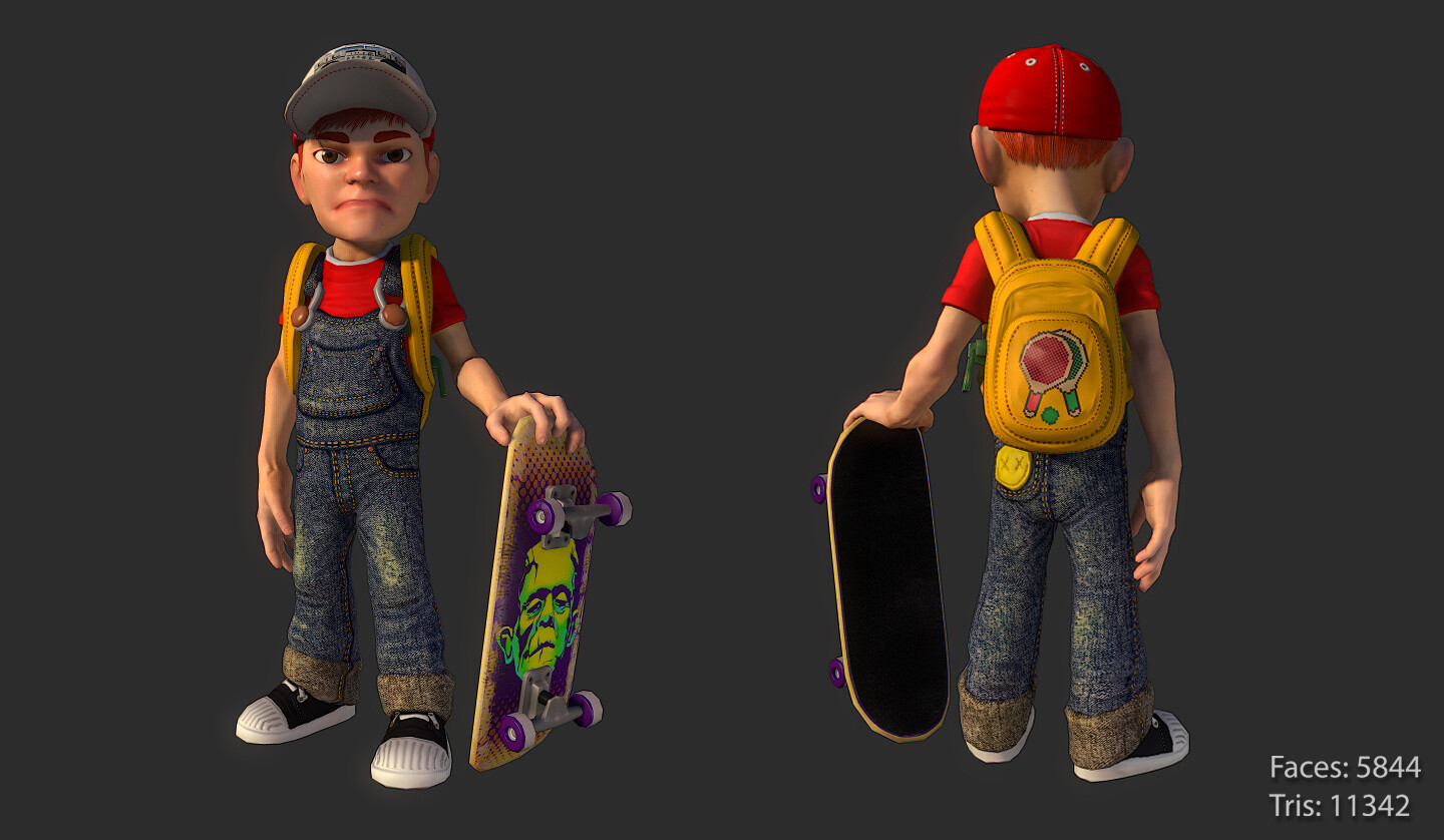 ArtStation - Angry boy