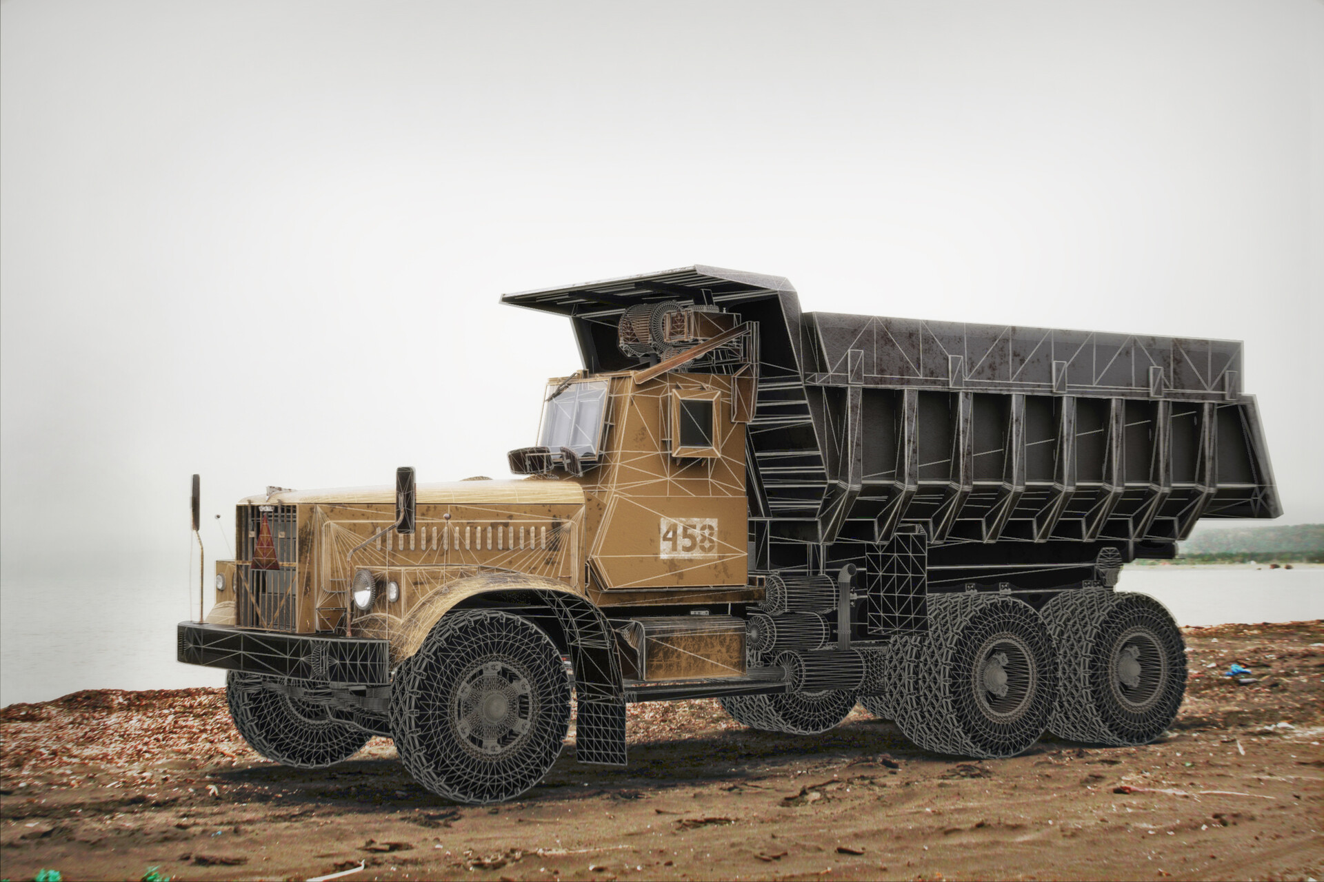 Andrey Mut - KRAZ (Truck for Chernobyl) / КРАЗ Ликвидатор