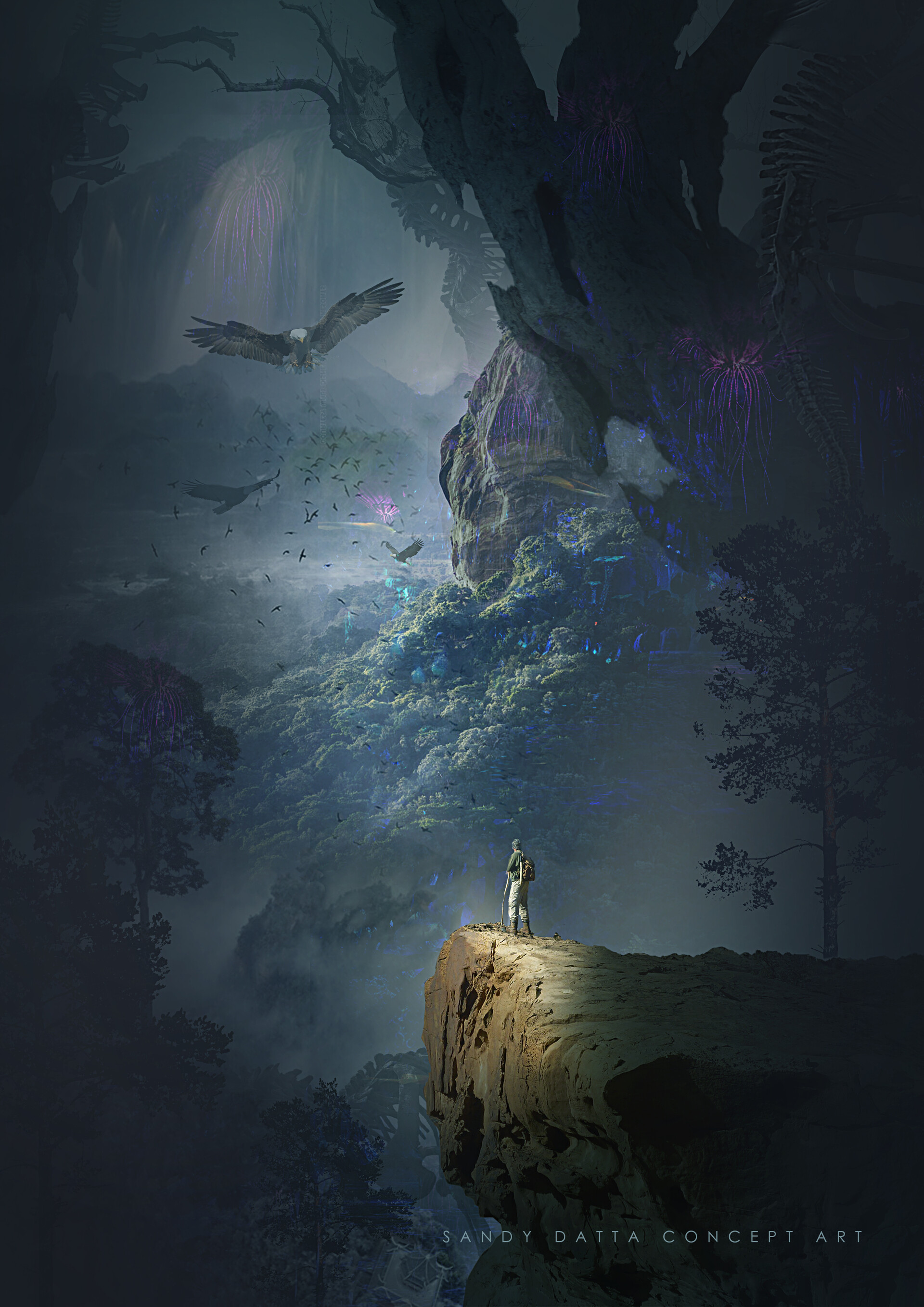 ArtStation - BIRD ISLAND