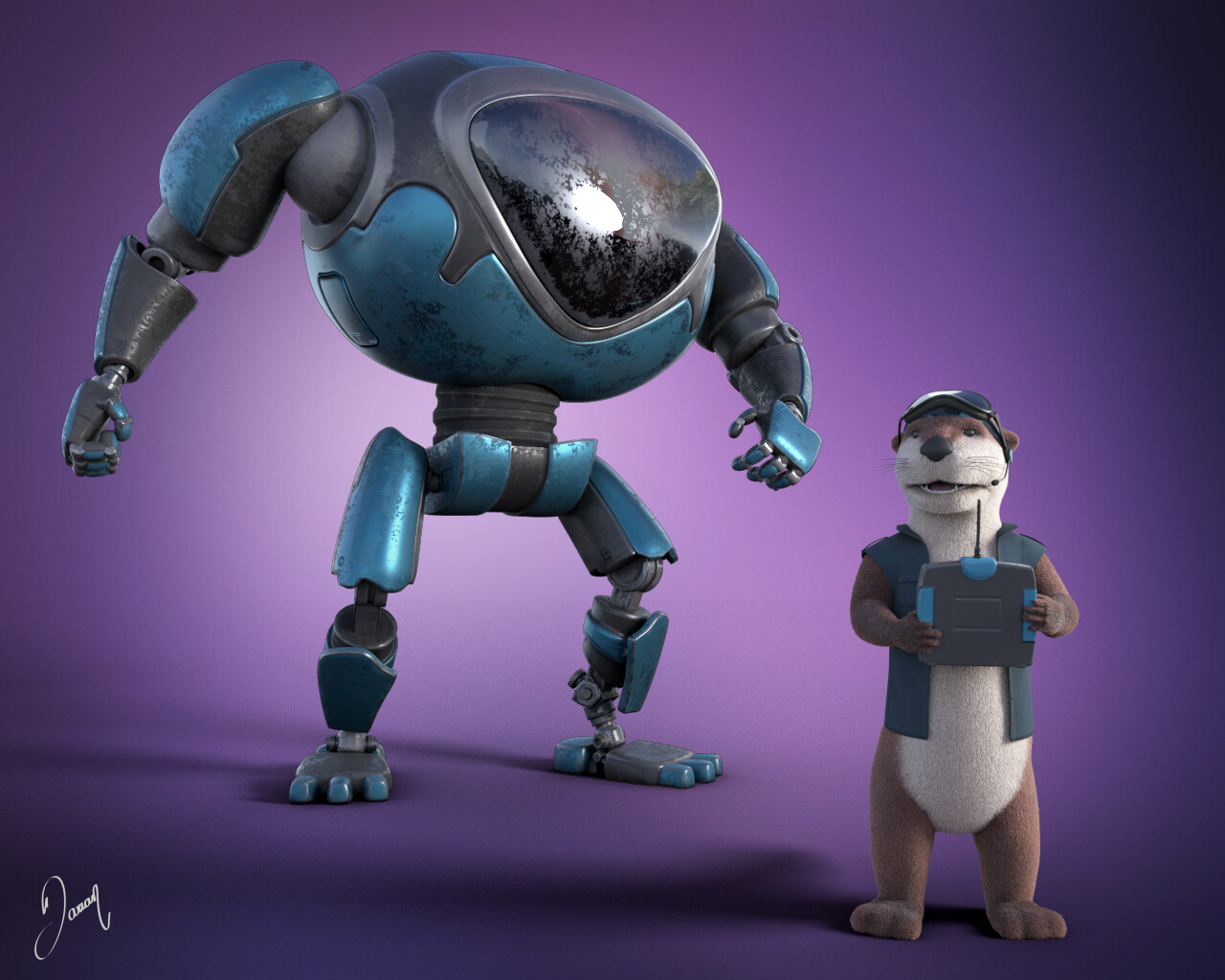 ArtStation - Warbot OTR-05