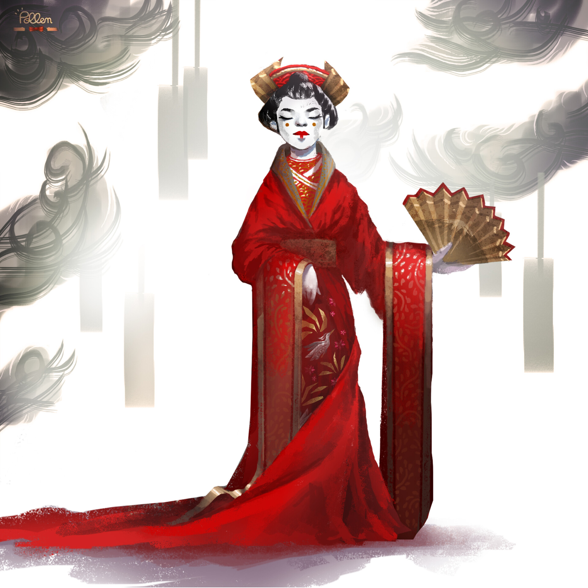 ArtStation - Character Design Challenge CDC - Kabuki
