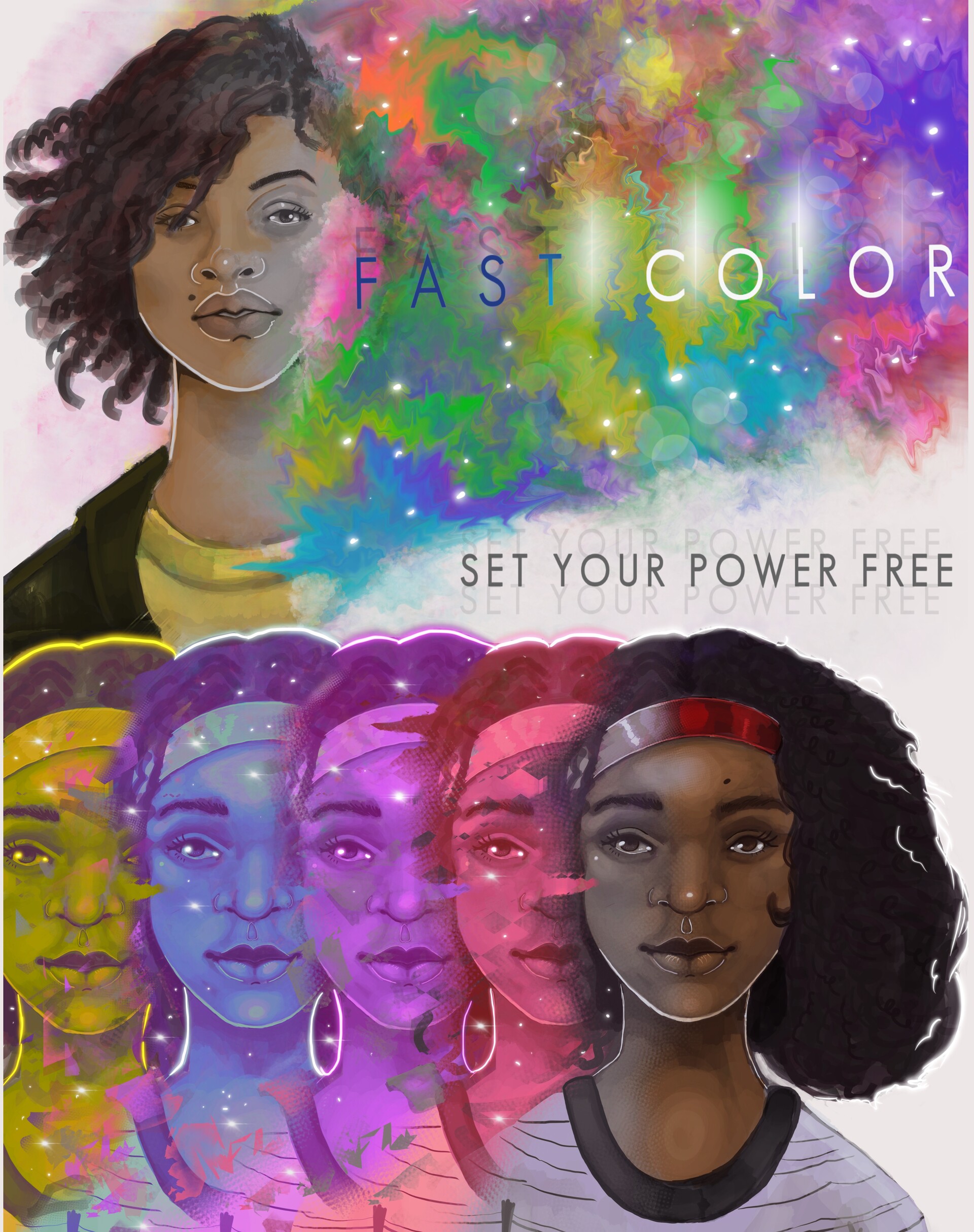 ArtStation - Fast Color promo art