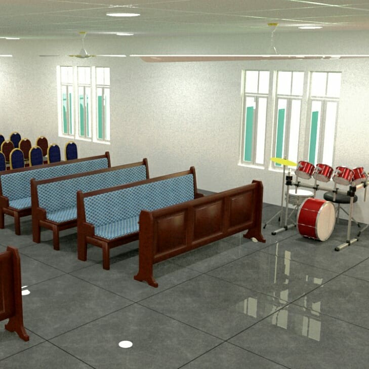 ArtStation - The church model update