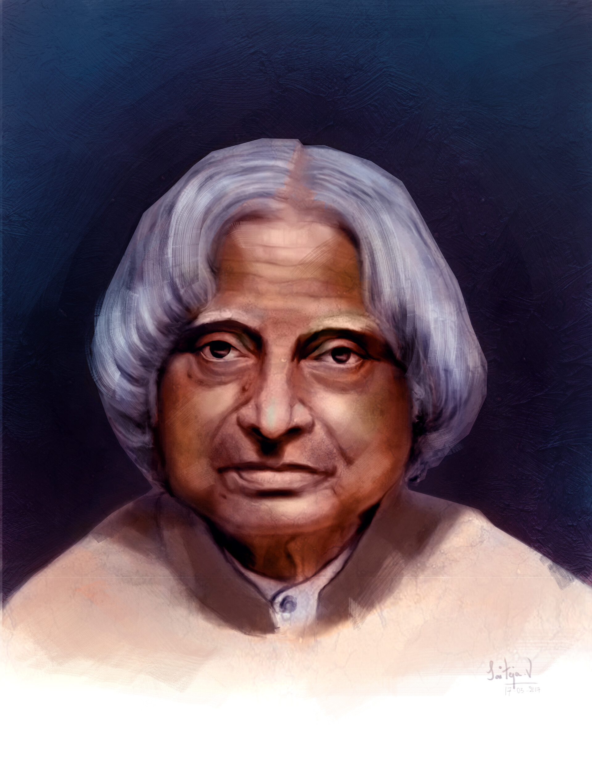 ArtStation - The Man with wings of fire .......late Dr A.P.J Abdul Kalam