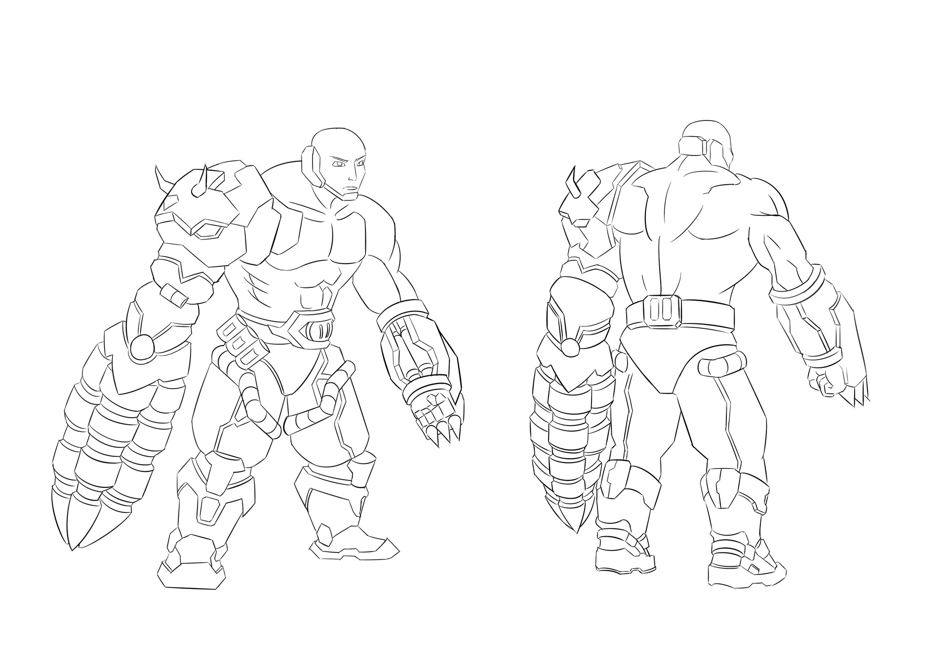 ArtStation - Sci Fi Mercenary