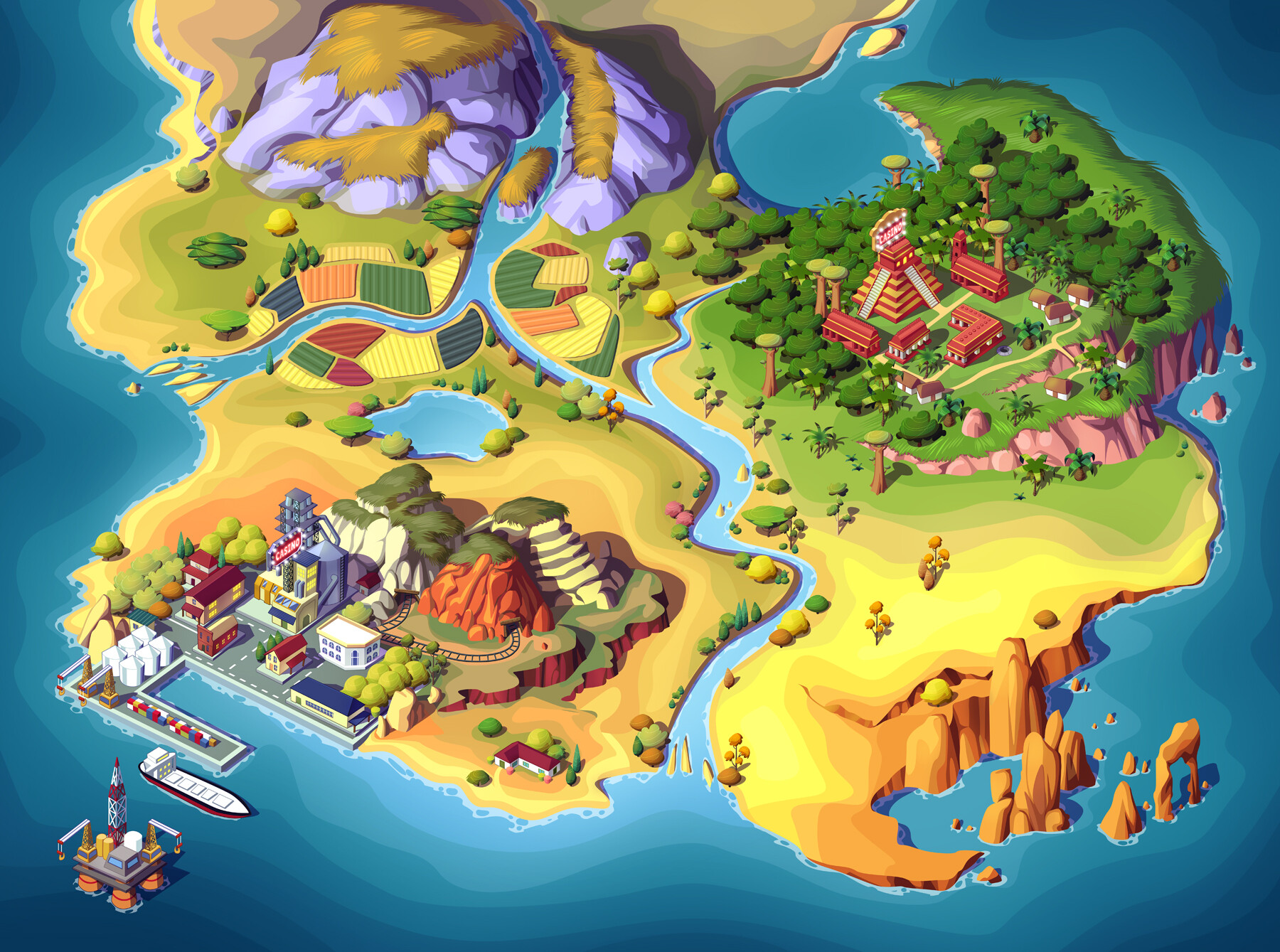 ArtStation - Environment & map design