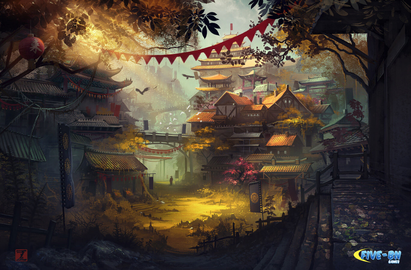 ArtStation - Chinese market. For Five-BN game