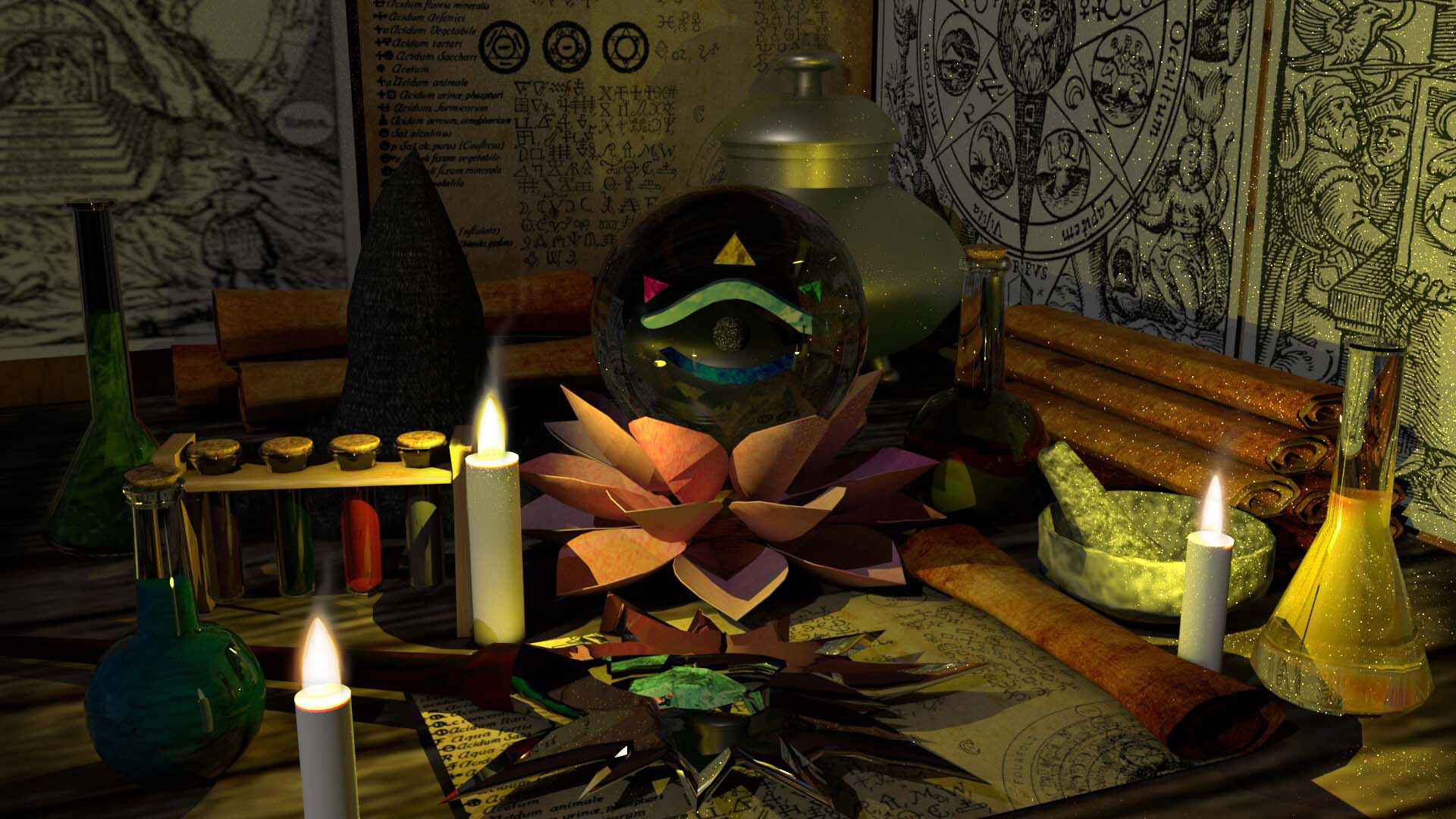 ArtStation - Alchemist Table