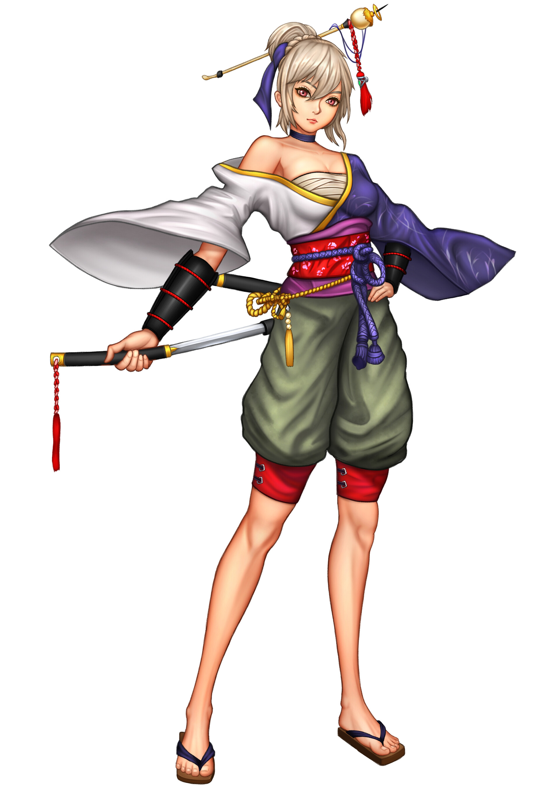 ArtStation - samurai girl