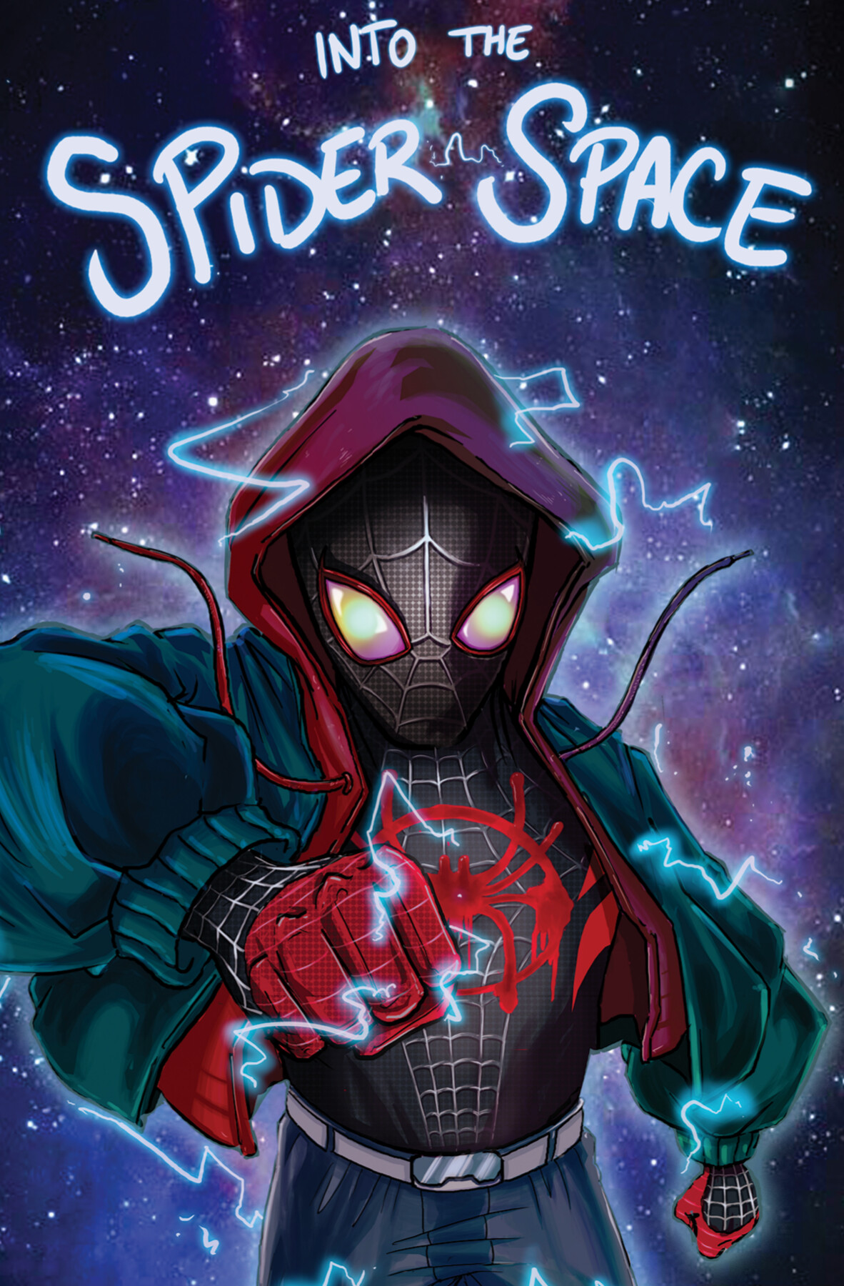 ArtStation - Spiderman - Into the Spider Space