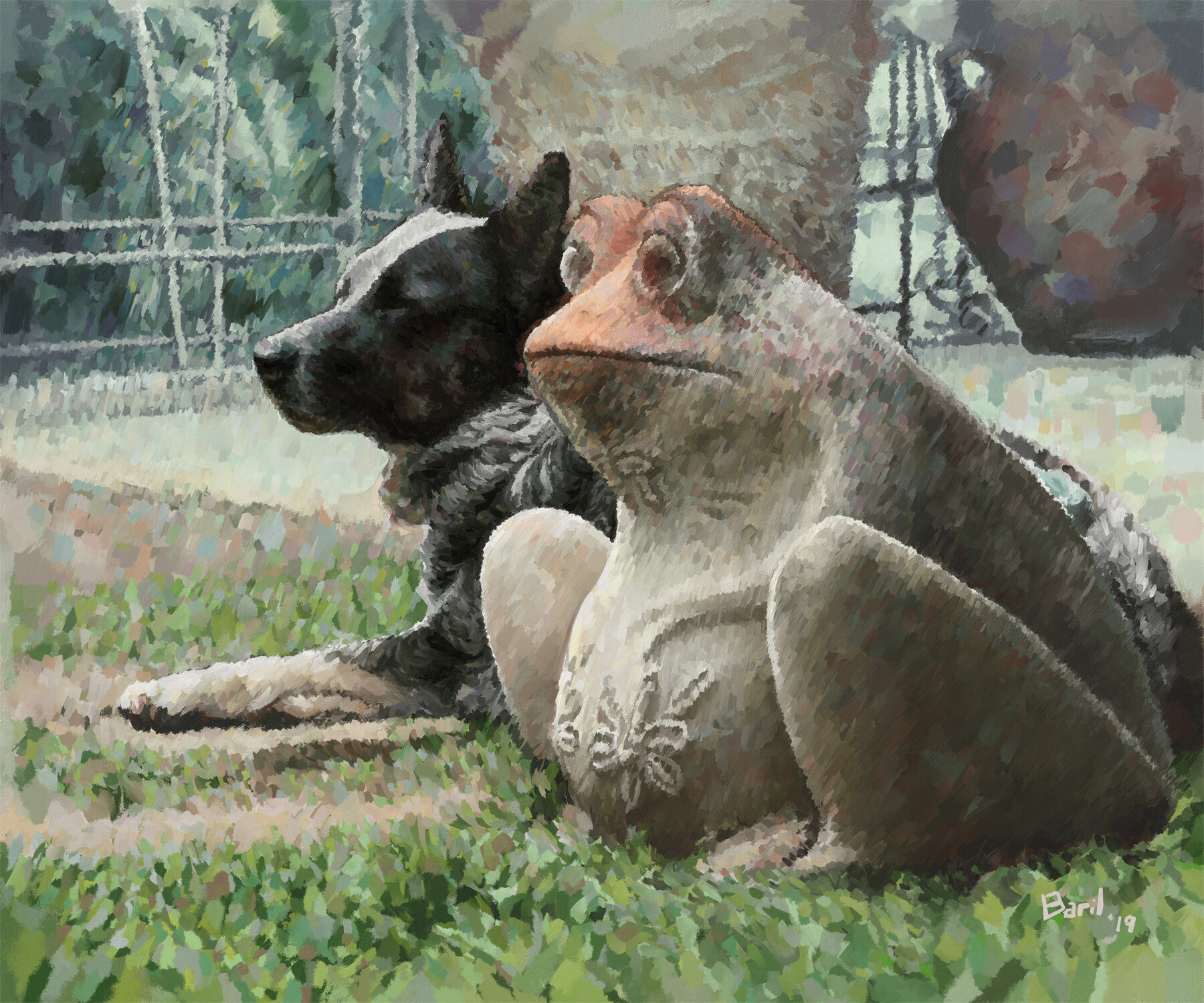 ArtStation - Jack and his Frog