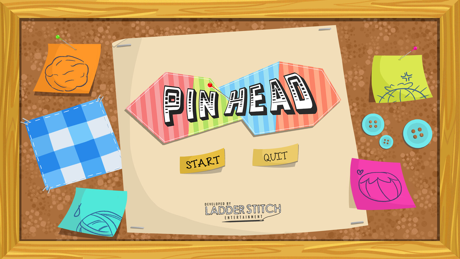 Ivy Truong - Pin Head: Start Menu & Illustrations