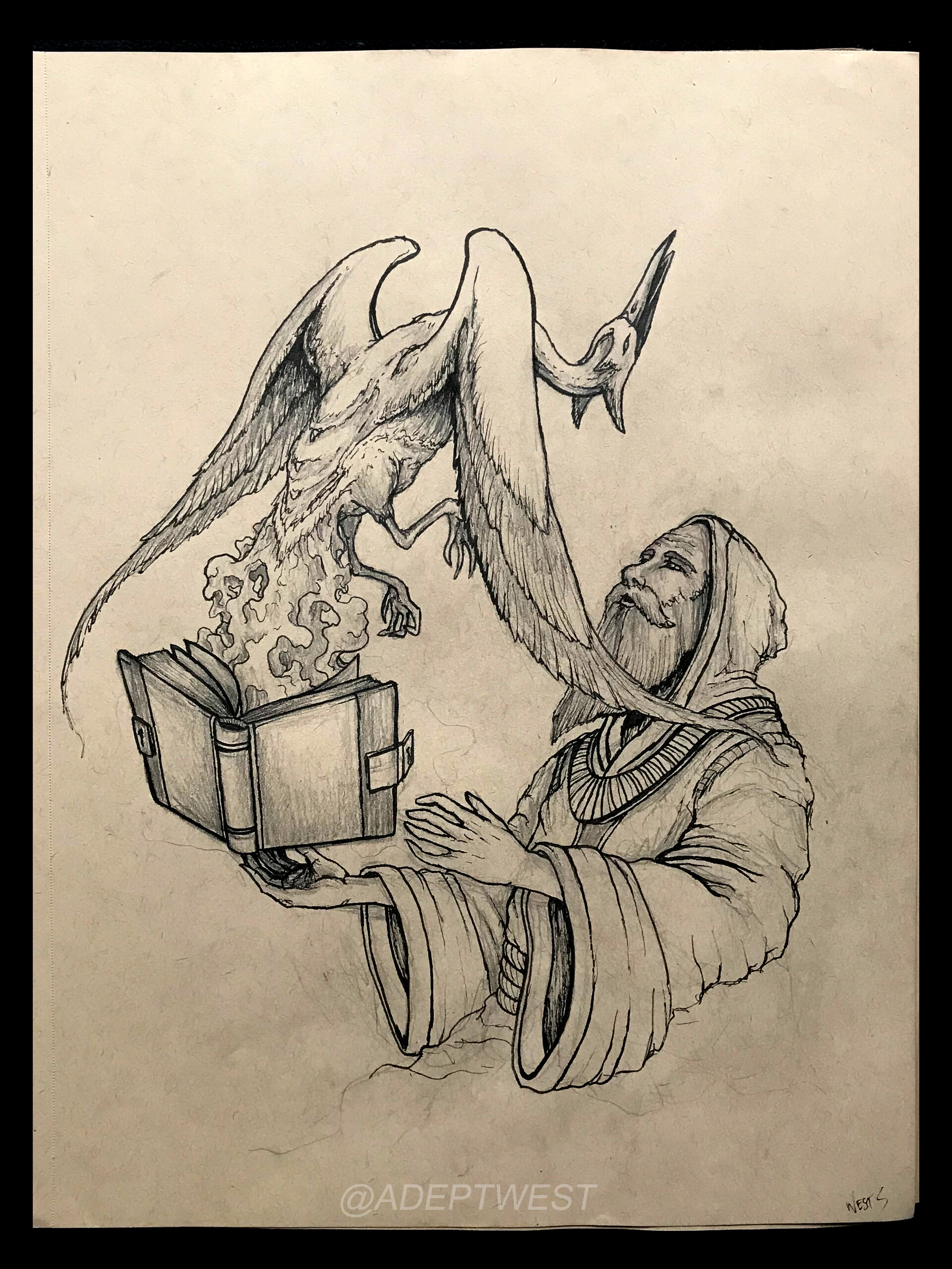 ArtStation - Sorcery | Inktober 2018