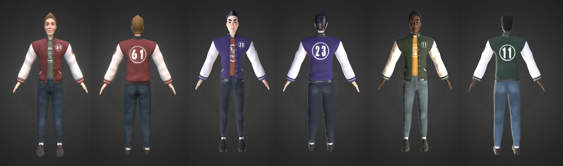ArtStation - Male Teen Textures