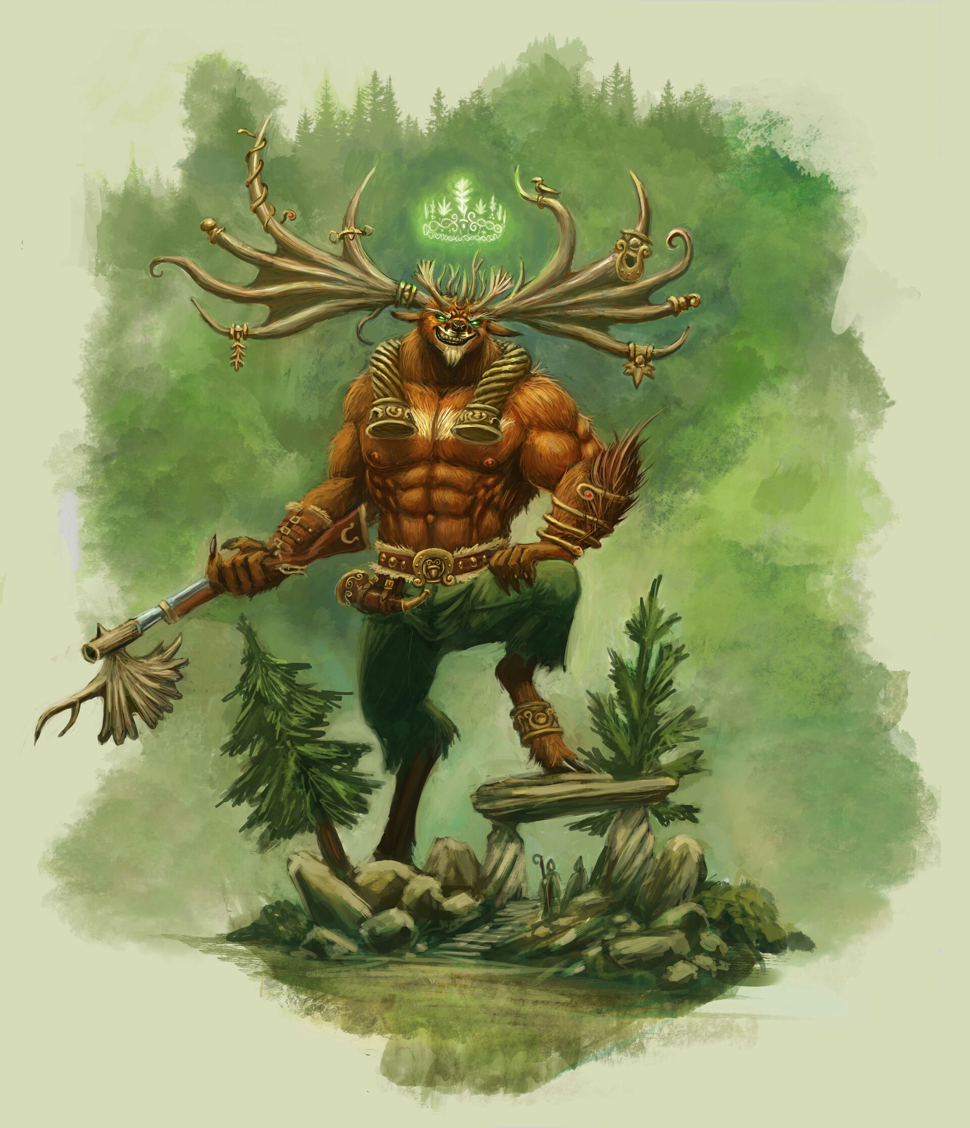 ArtStation - Cernunnos