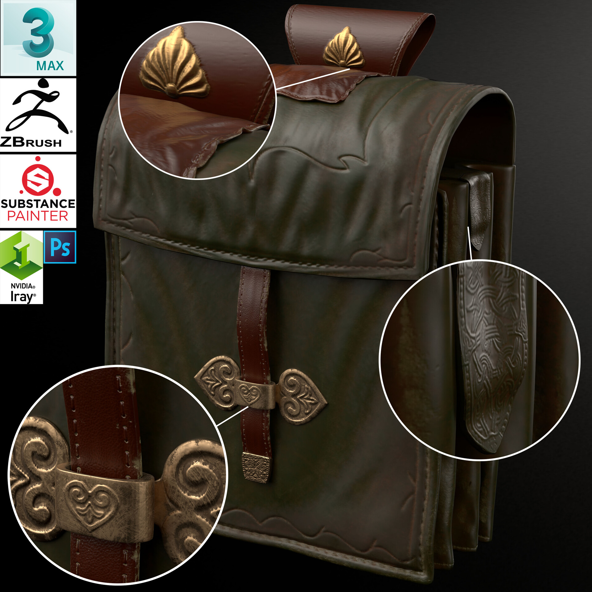 ArtStation - Old_Hand Bag