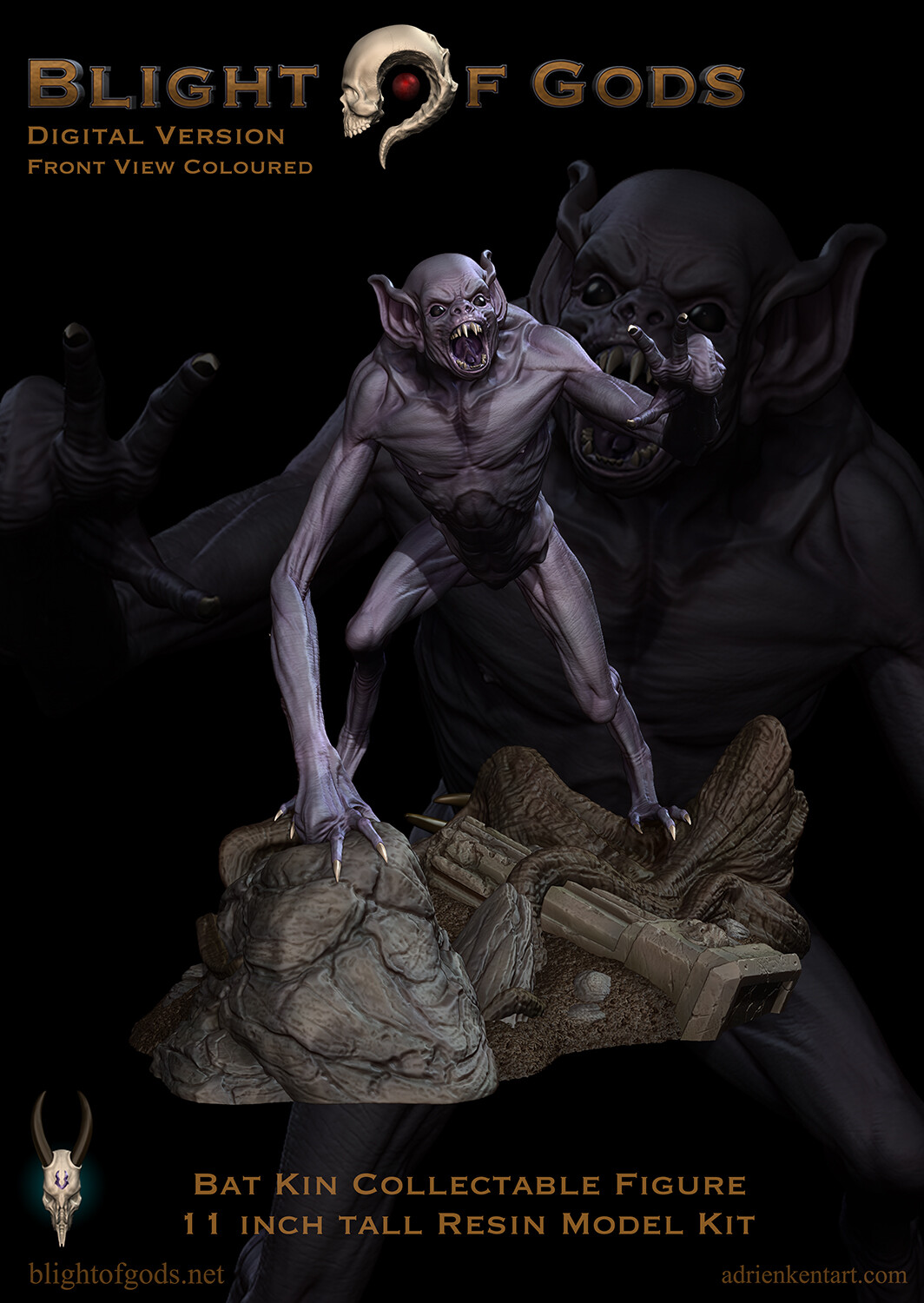 ArtStation - Bat Kin Model Kit
