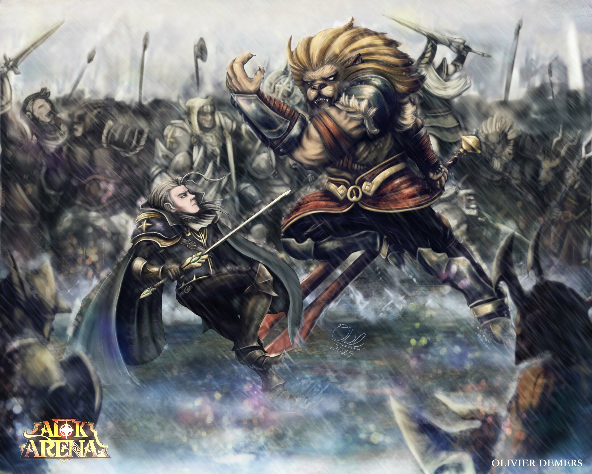 ArtStation - AFK-Arena Fanart 2019 - Challenge