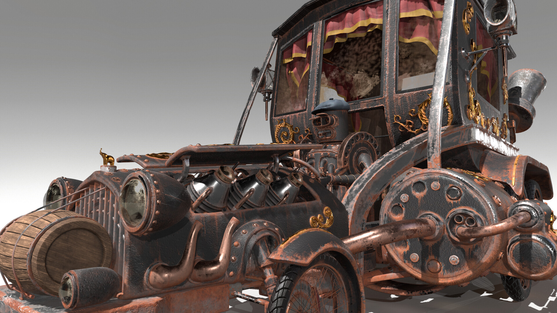 Aurelia - Stesla Elephant Steam Engine