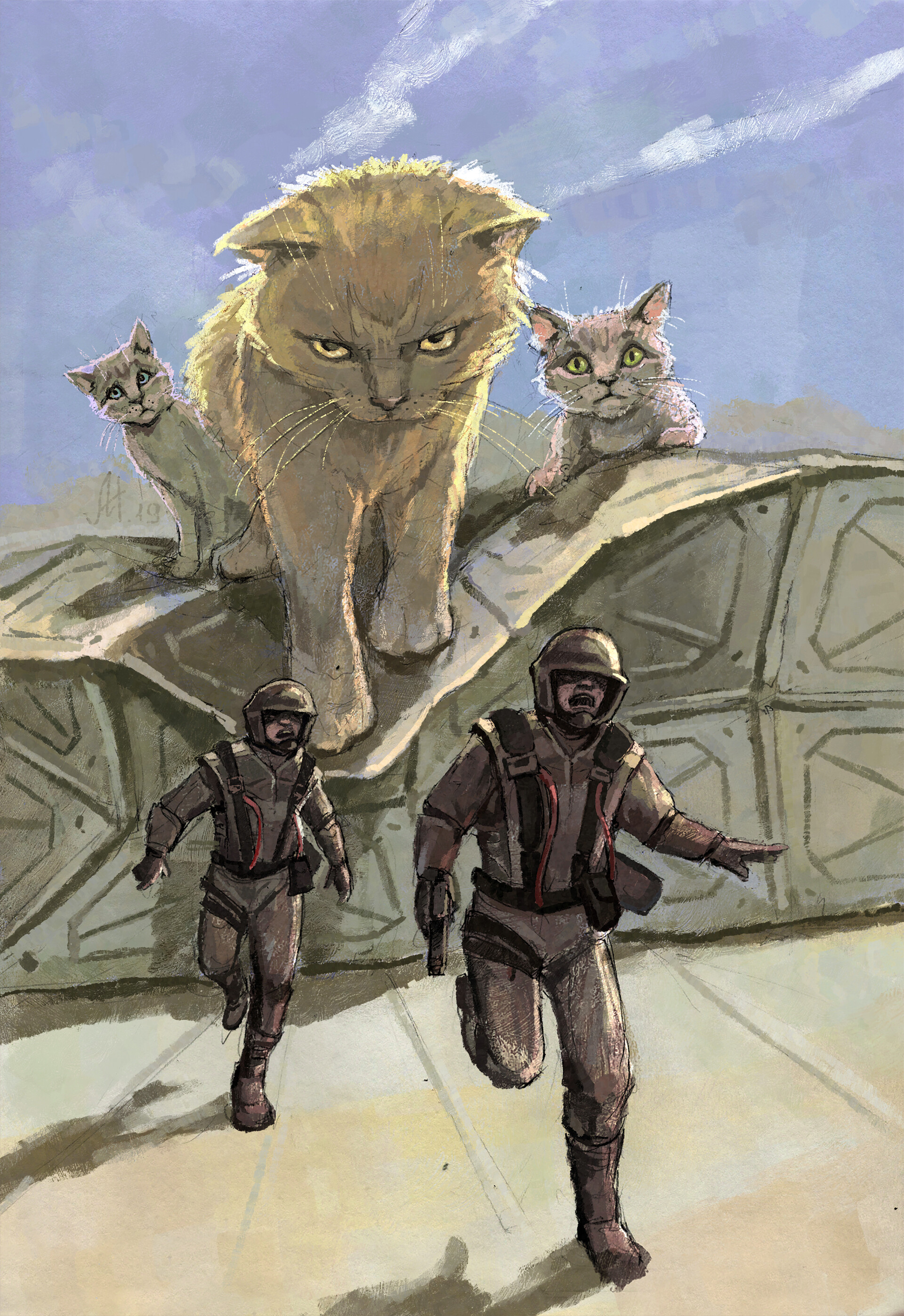 ArtStation - Run, fools!