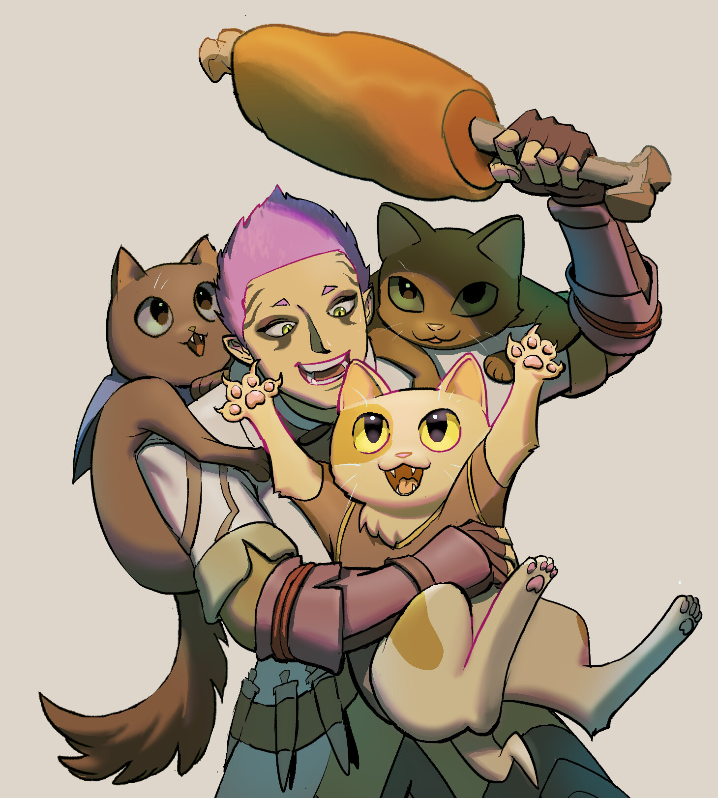 ArtStation - Meownester Hunter World