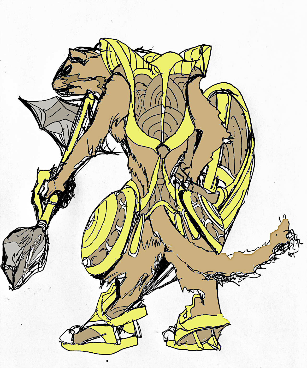 ArtStation - mongoose soldier