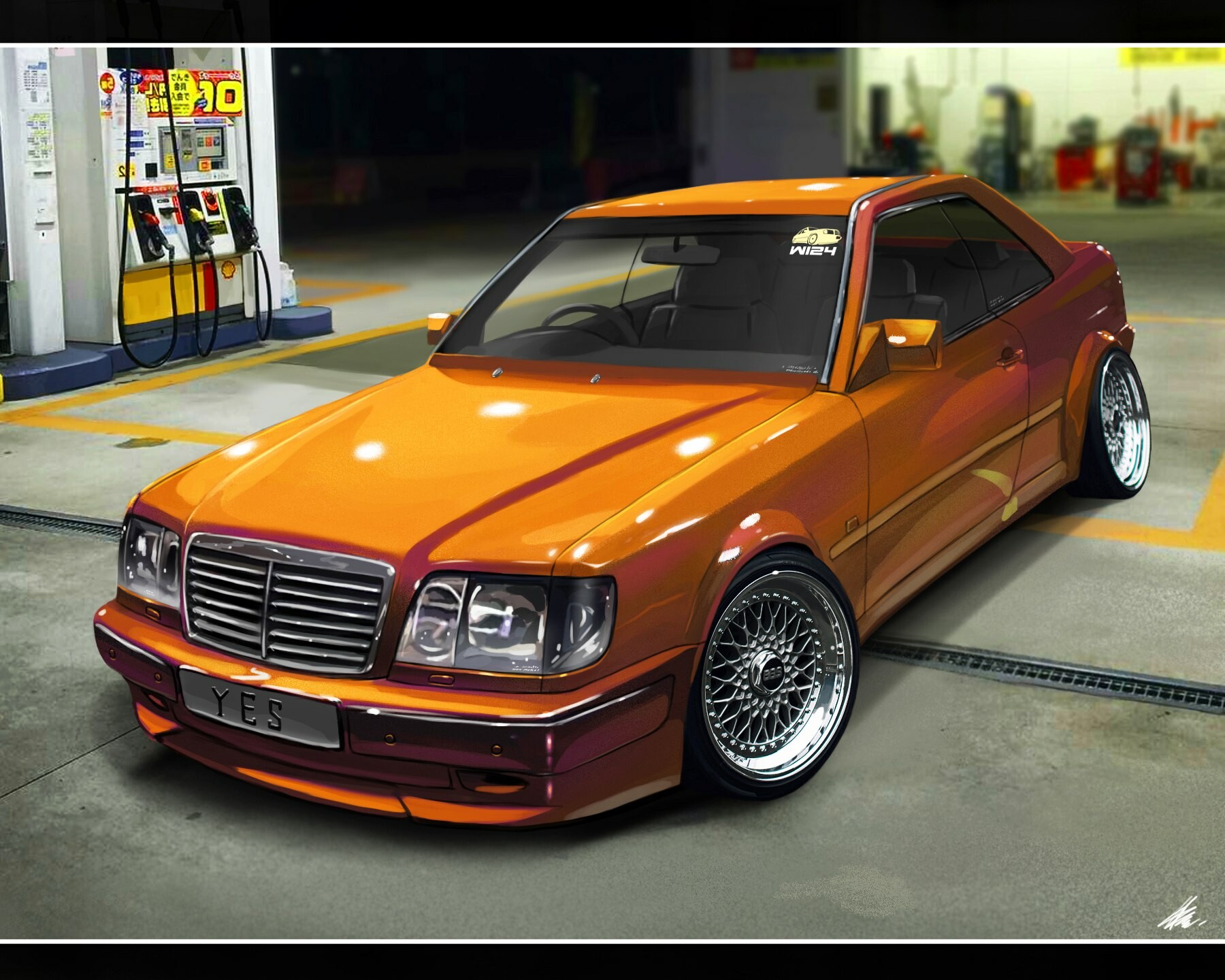 ArtStation - Best or nothing w124